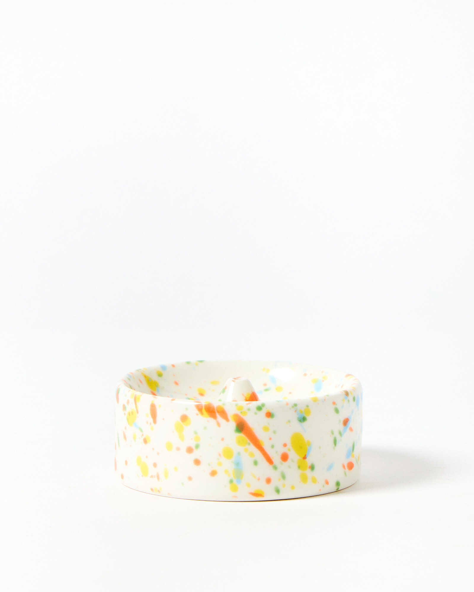 Wini Splatter Ceramic Incense Holder | Oliver Bonas