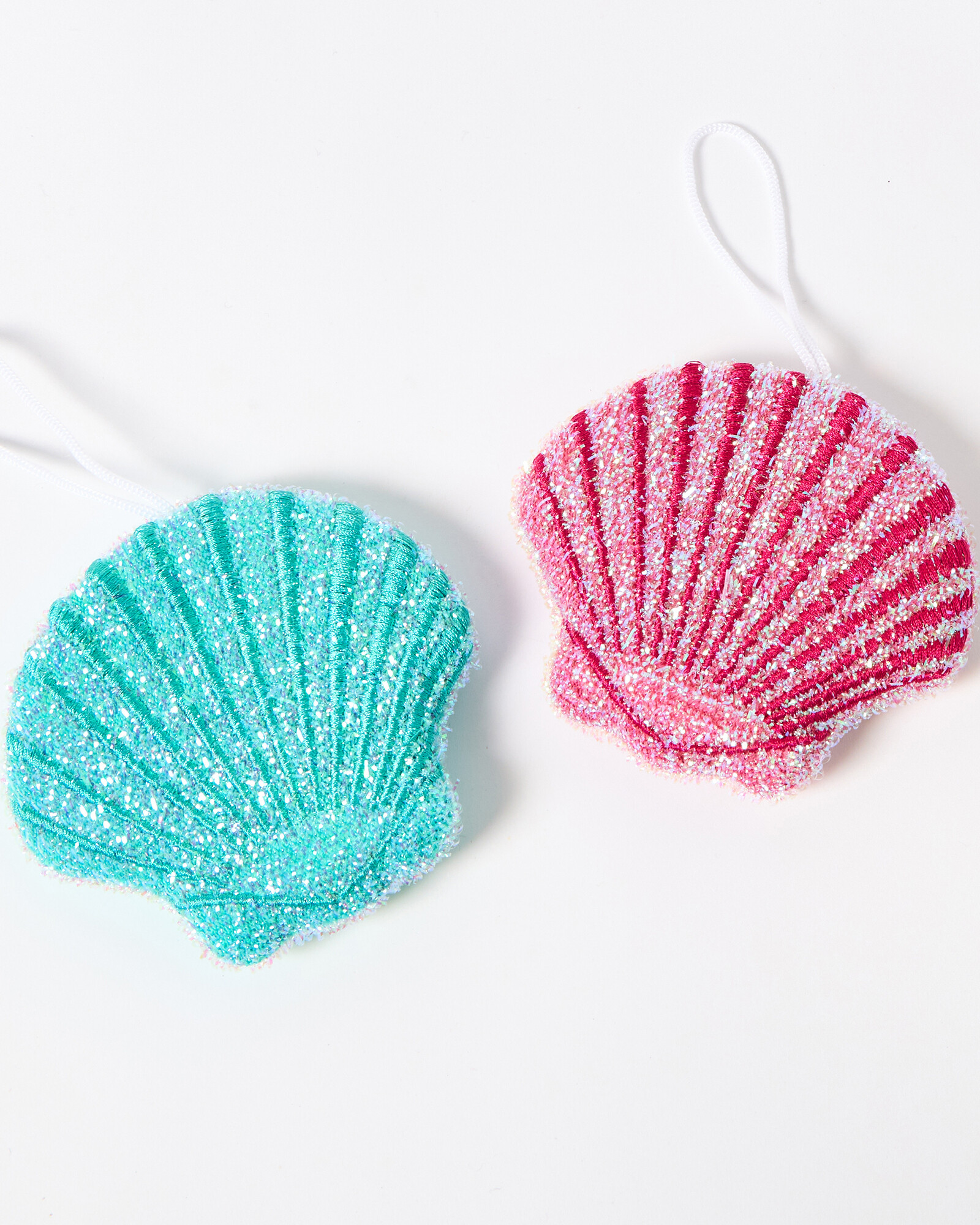Seashell Scrub Sponges Set of Two | Oliver Bonas