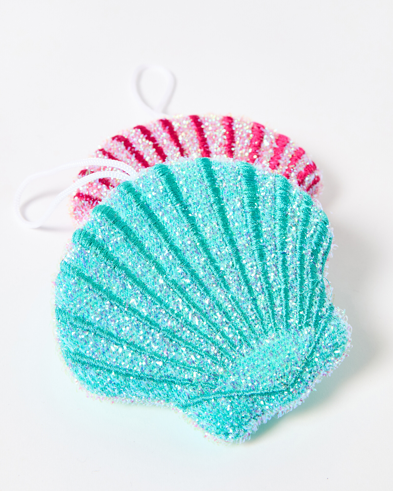 Seashell Scrub Sponges Set of Two | Oliver Bonas