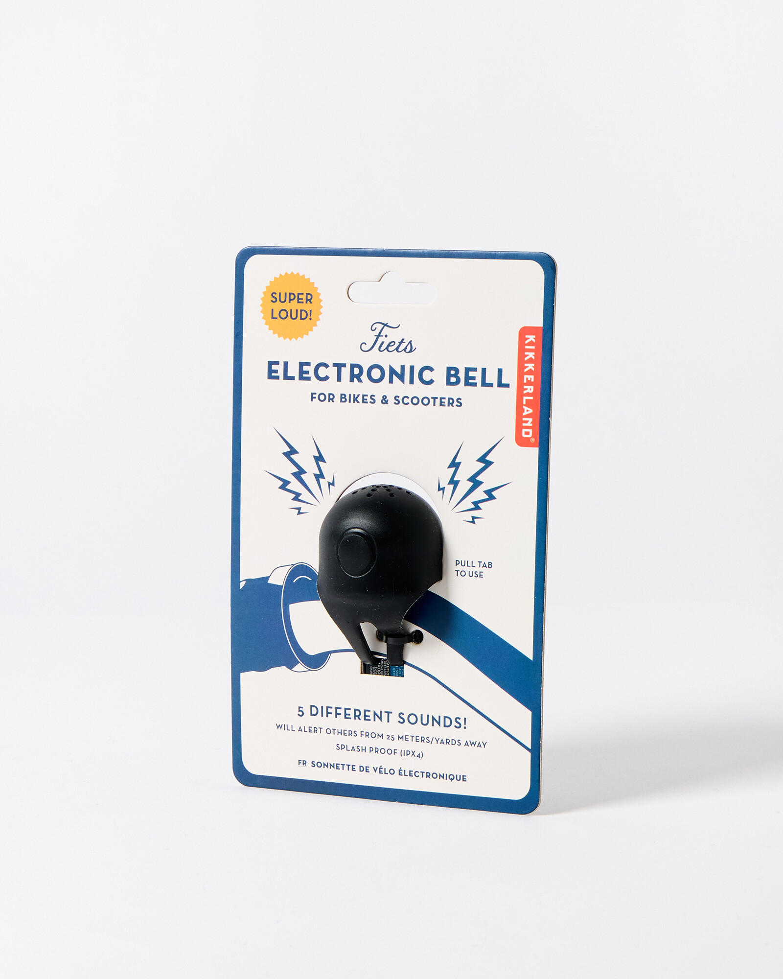 Black Electronic Bike Bell | Oliver Bonas