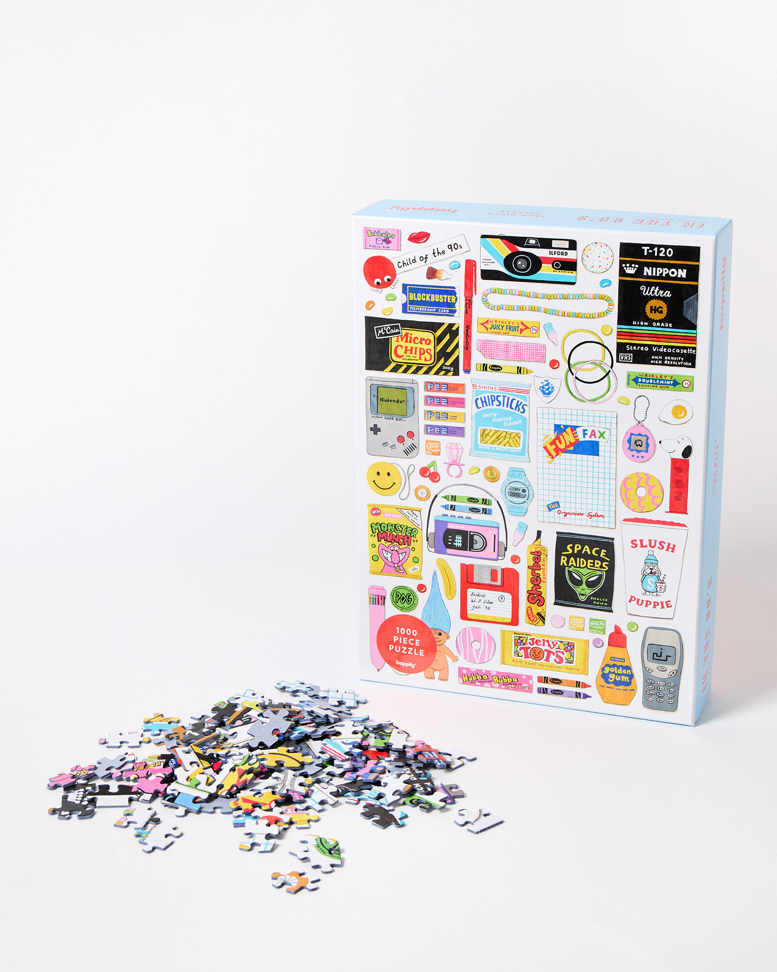 In the 90's 1000 Piece Jigsaw Puzzle | Oliver Bonas