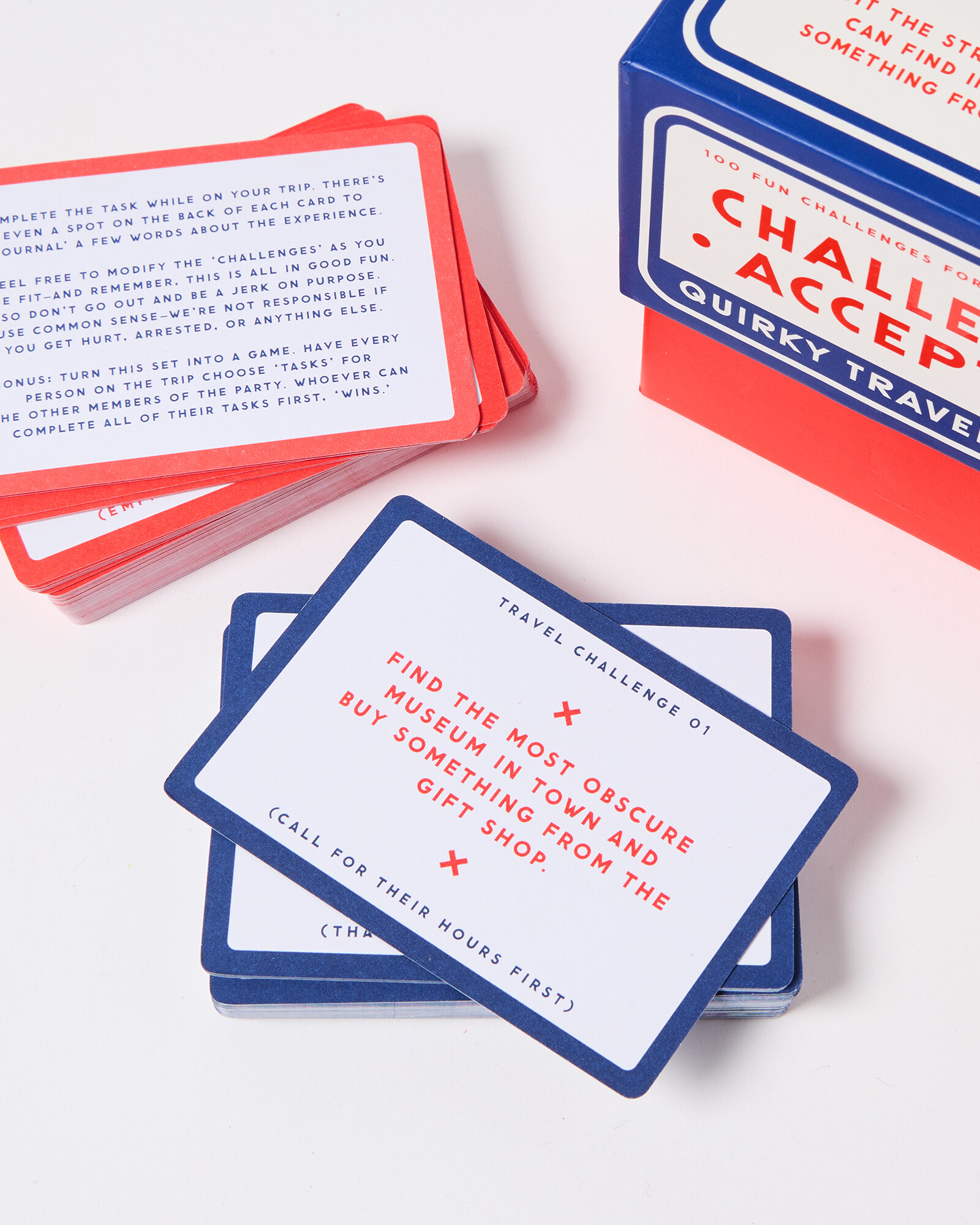 Challenge Accepted Card Game | Oliver Bonas