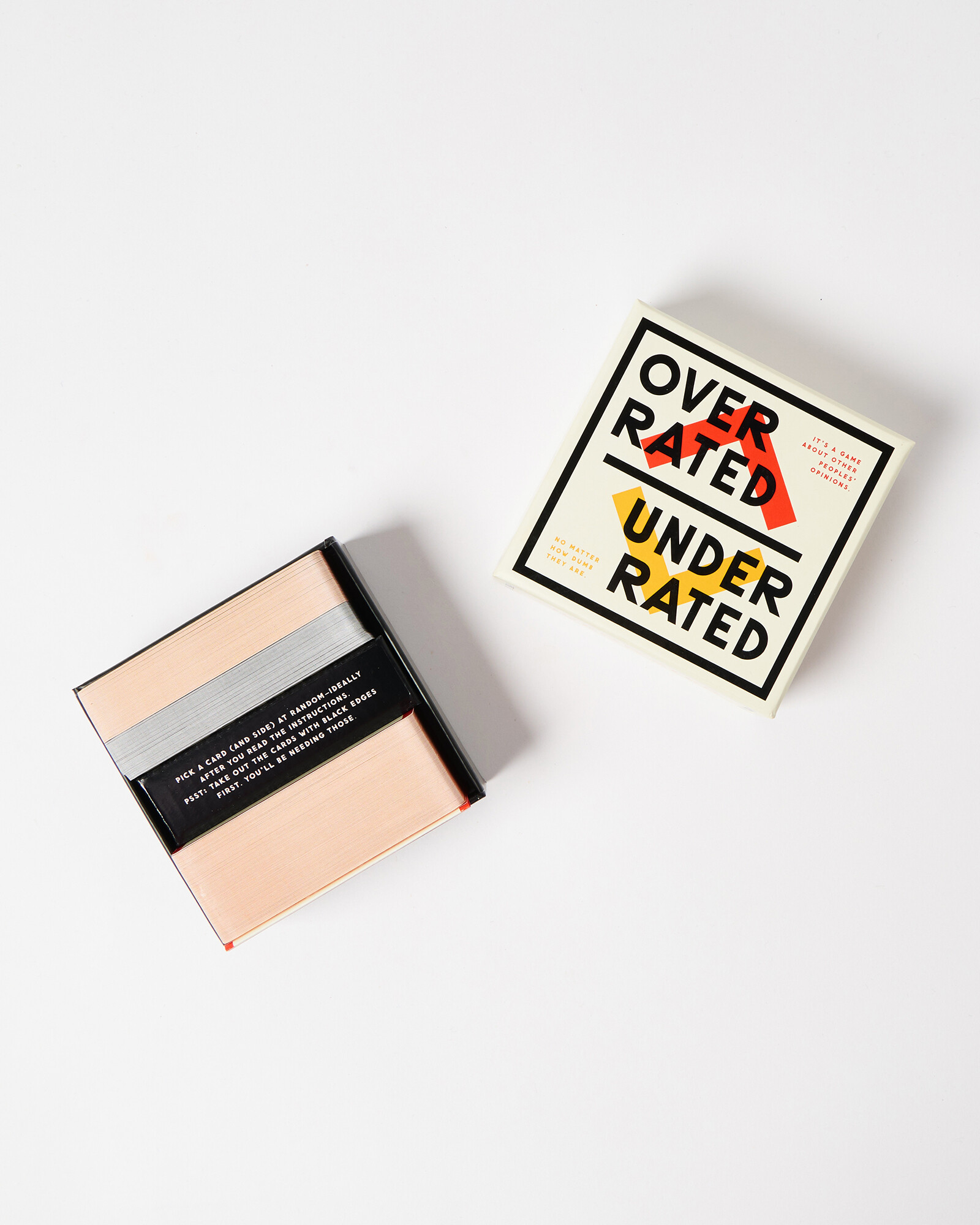 Overrated or Underrated Social Card Game | Oliver Bonas