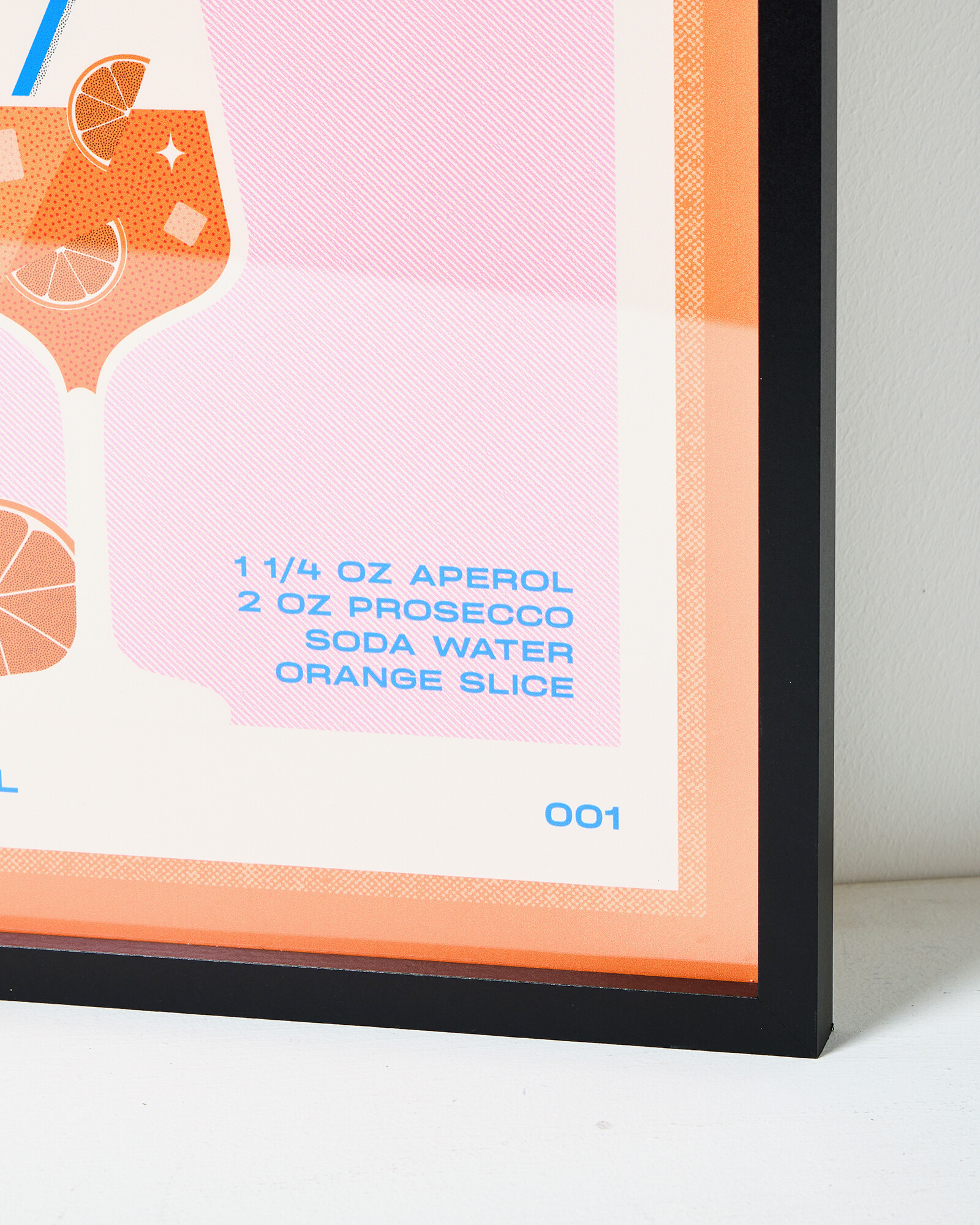 Aperol Spritz Cocktail Framed Wall Art | Oliver Bonas