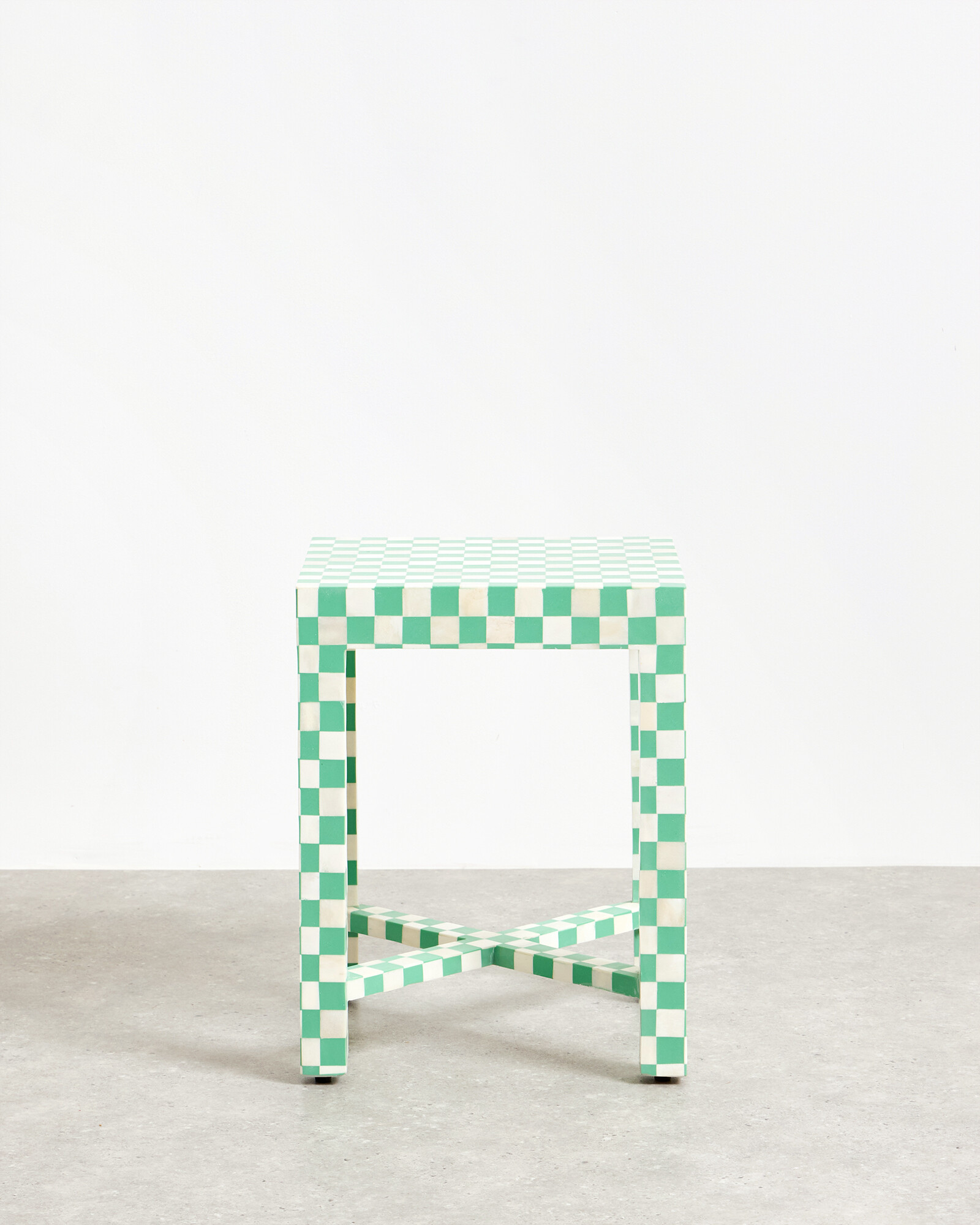 Chequerboard Side Tables | Oliver Bonas