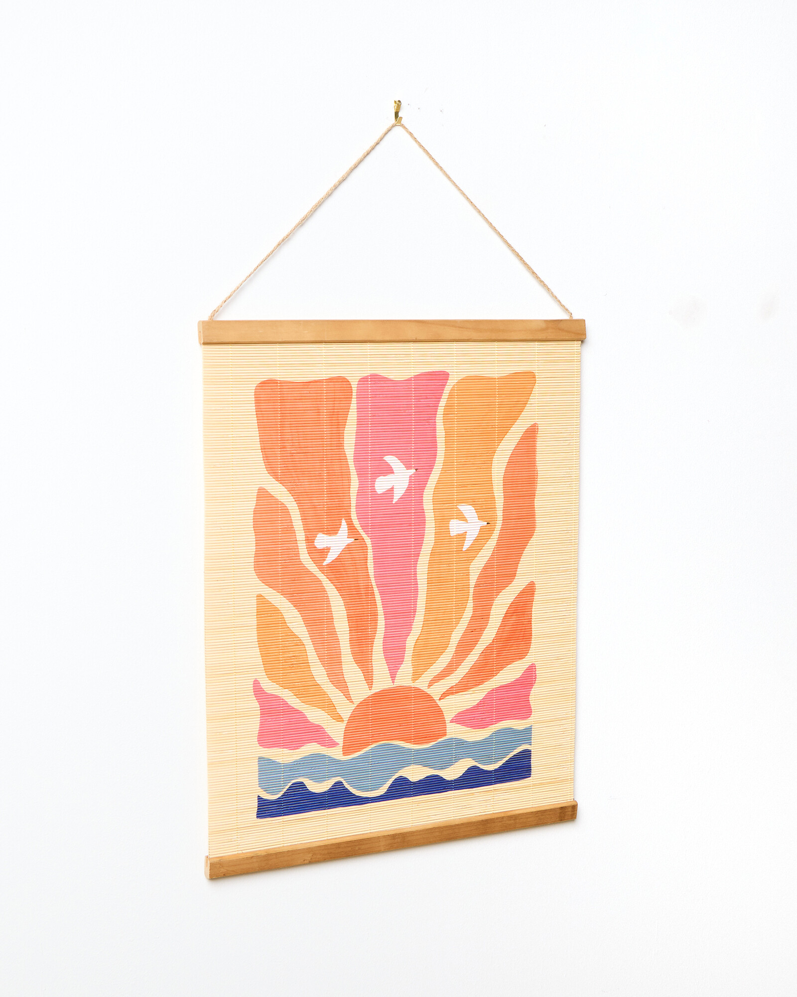 Sunset Bamboo Wall Hanging | Oliver Bonas