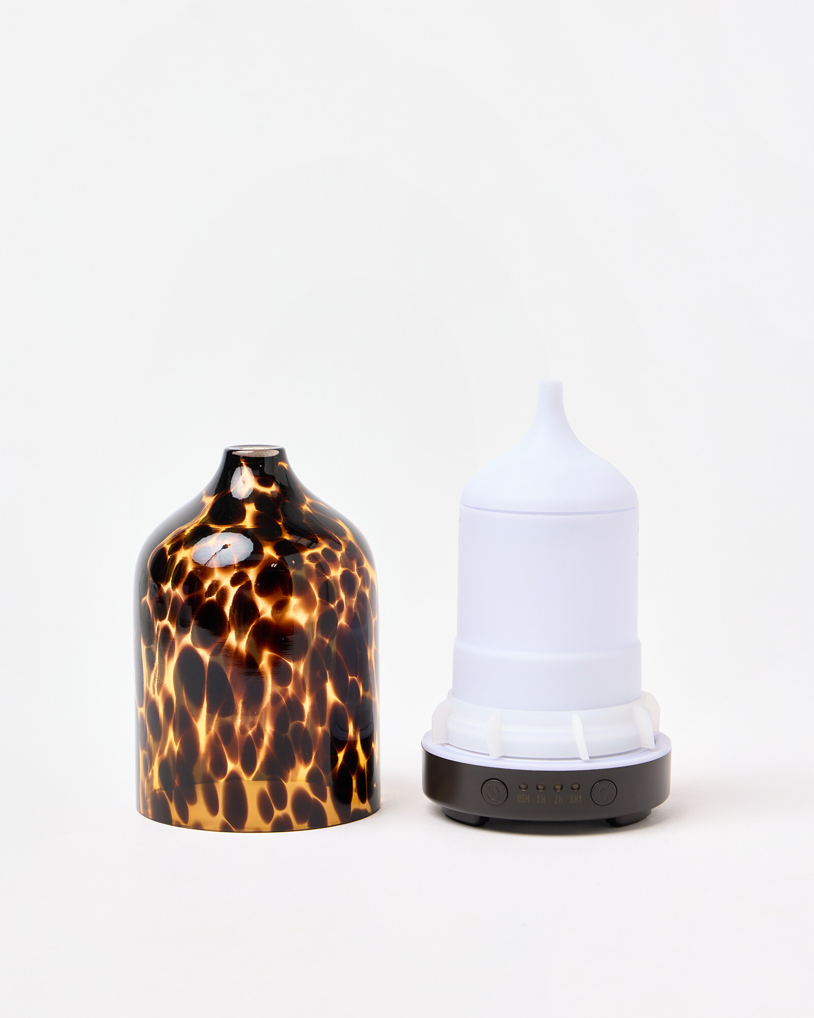 Tortoiseshell Glass Essential Oil Electric Aroma Diffuser | Oliver Bonas