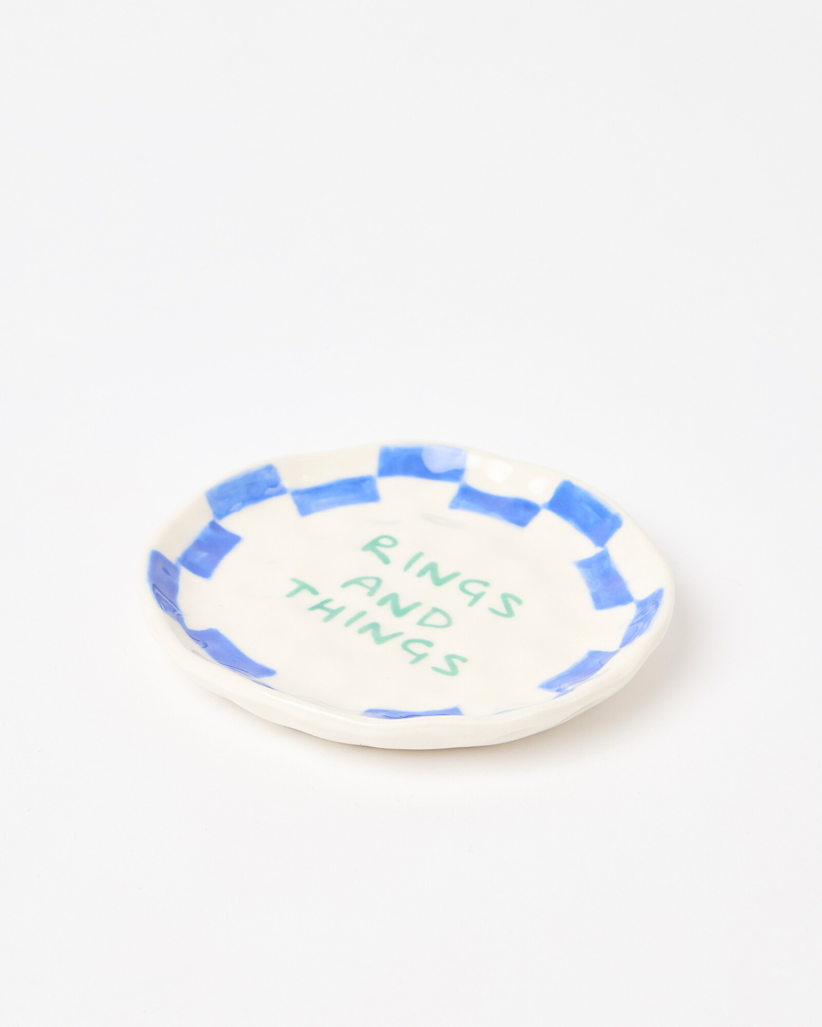 Rings & Things Ceramic Trinket Dish | Oliver Bonas