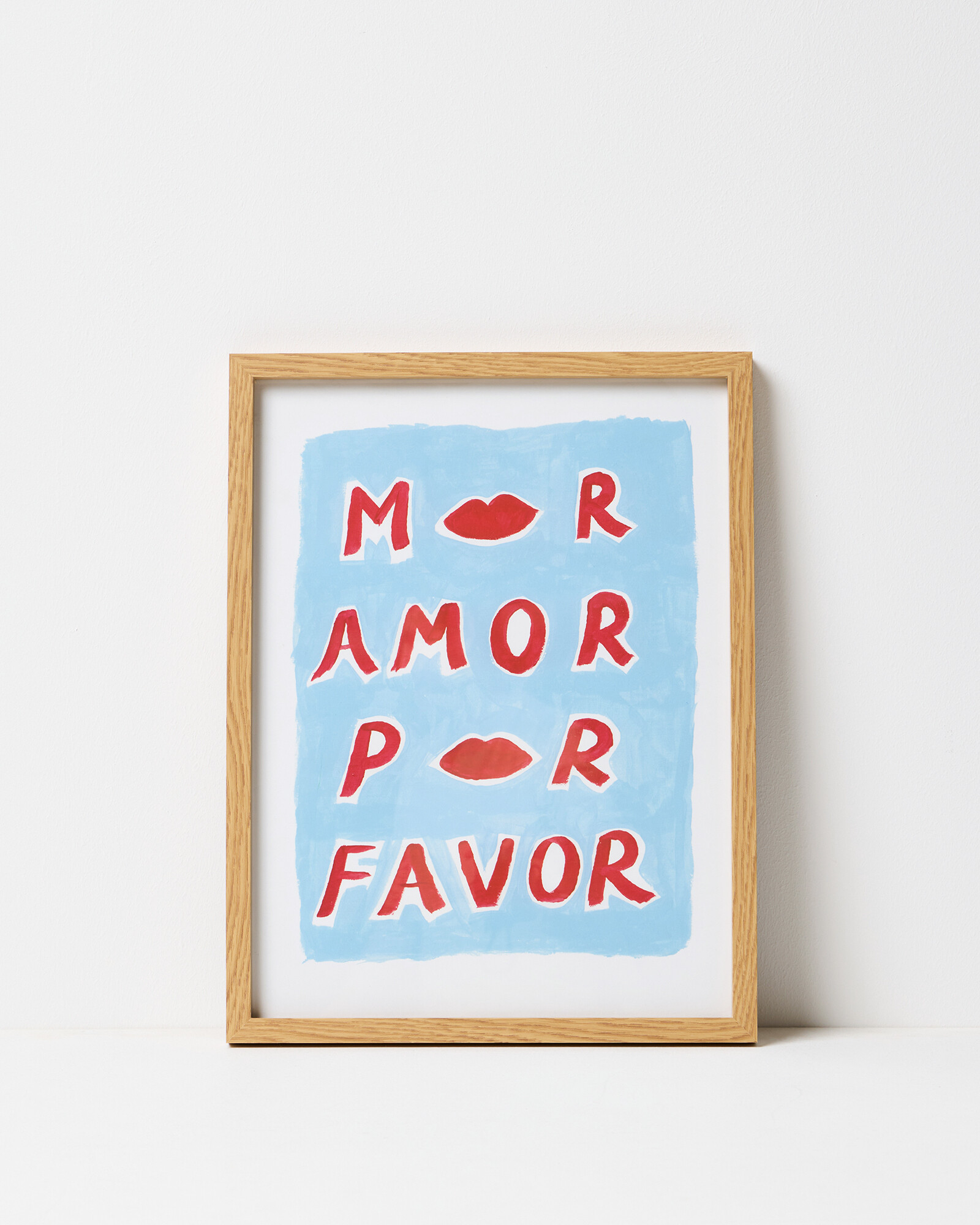 Mor Amor Por Favor Framed Wall Art | Oliver Bonas