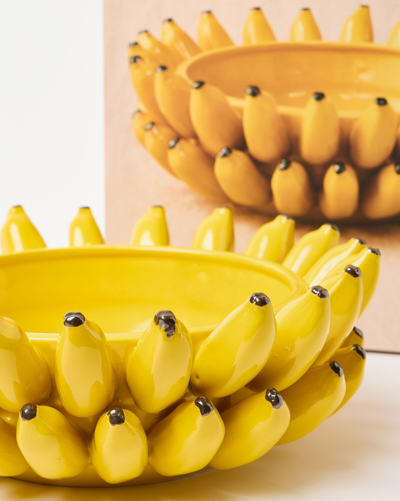 Yellow Ceramic Banana Decorative Bowl | Oliver Bonas