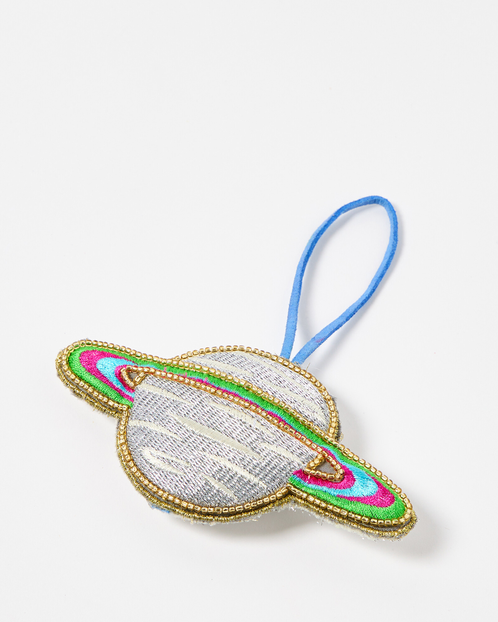 Planet Beaded Christmas Tree Decoration | Oliver Bonas