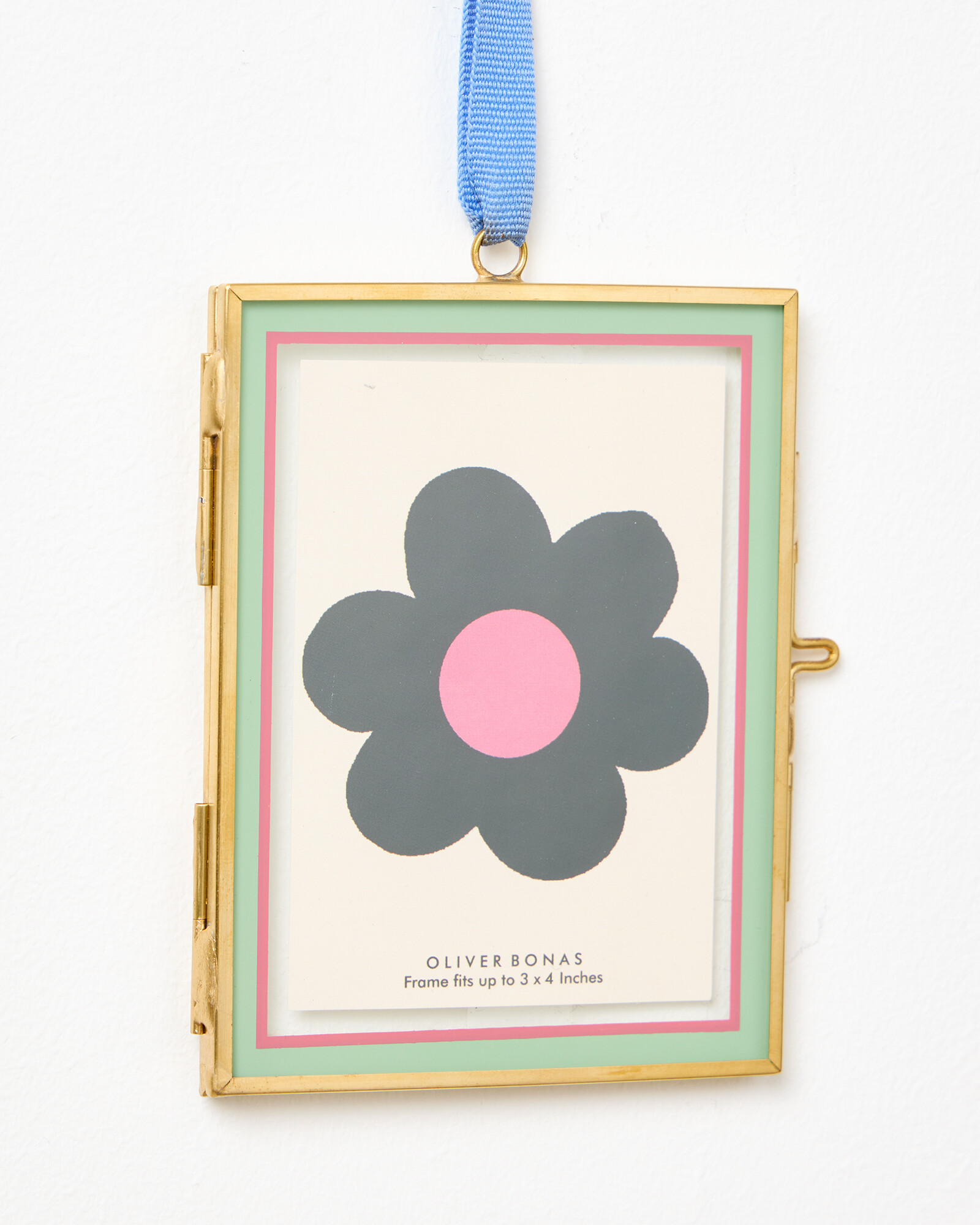 Colour Block Mini Hanging Photo Frame 3x4" | Oliver Bonas