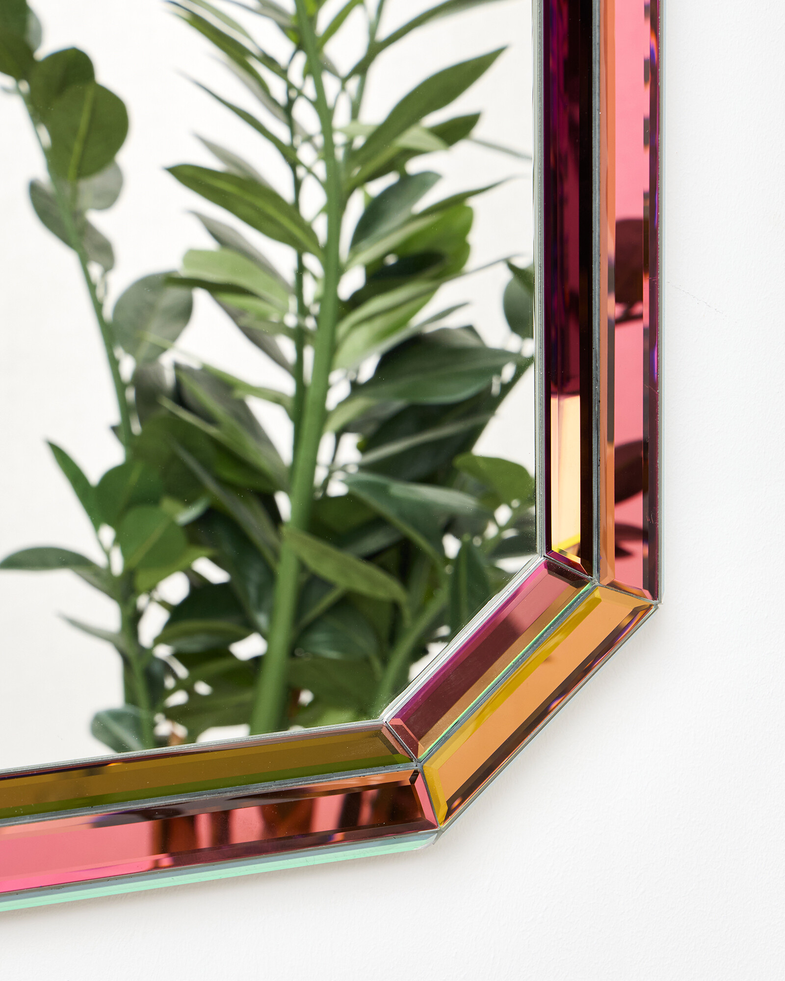 Iridescent Tile Wall Mirror | Oliver Bonas