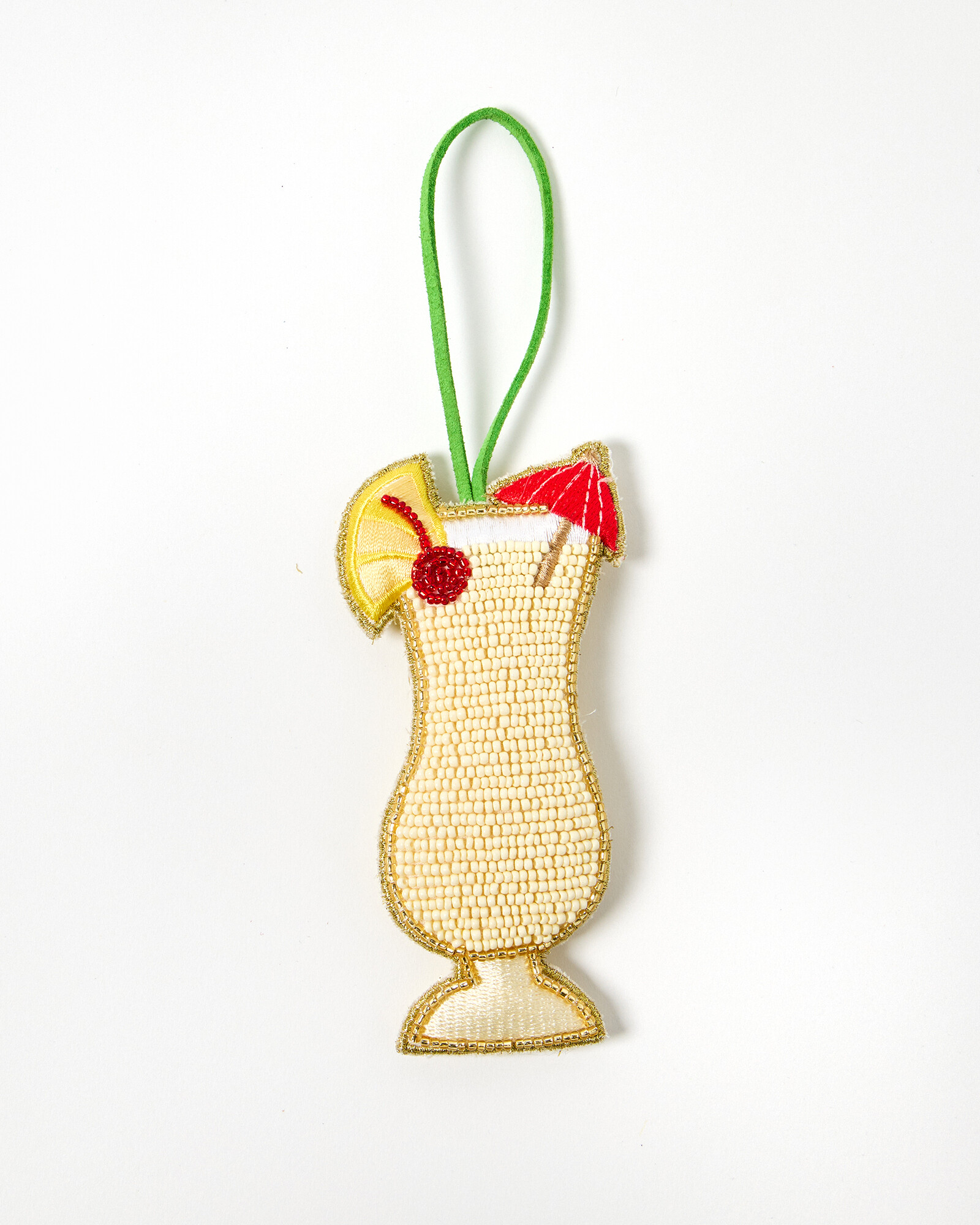 Pina Colada Beaded Christmas Tree Decoration | Oliver Bonas