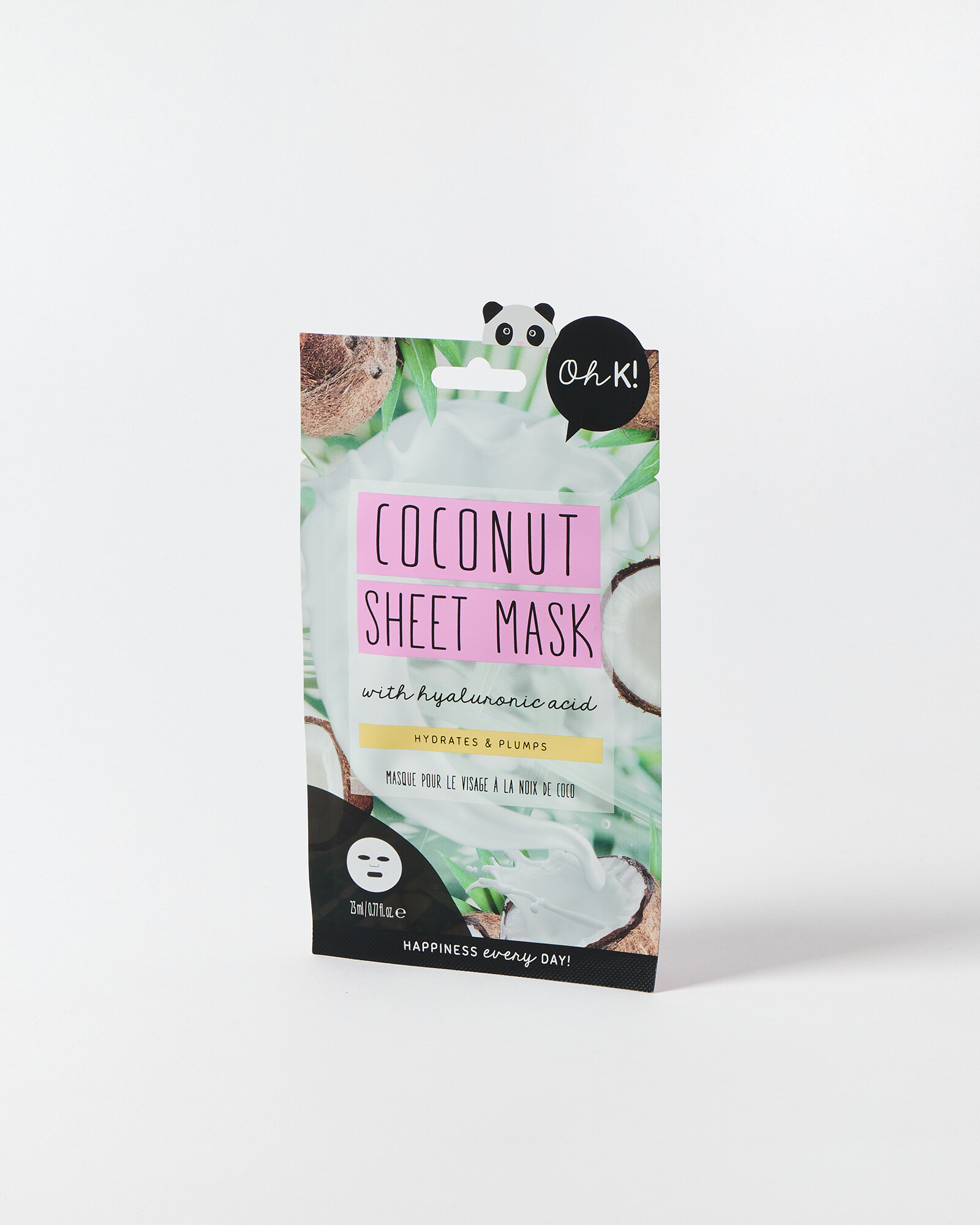 Oh K! Coconut & Hyaluronic Acid Face Sheet Mask | Oliver Bonas IE
