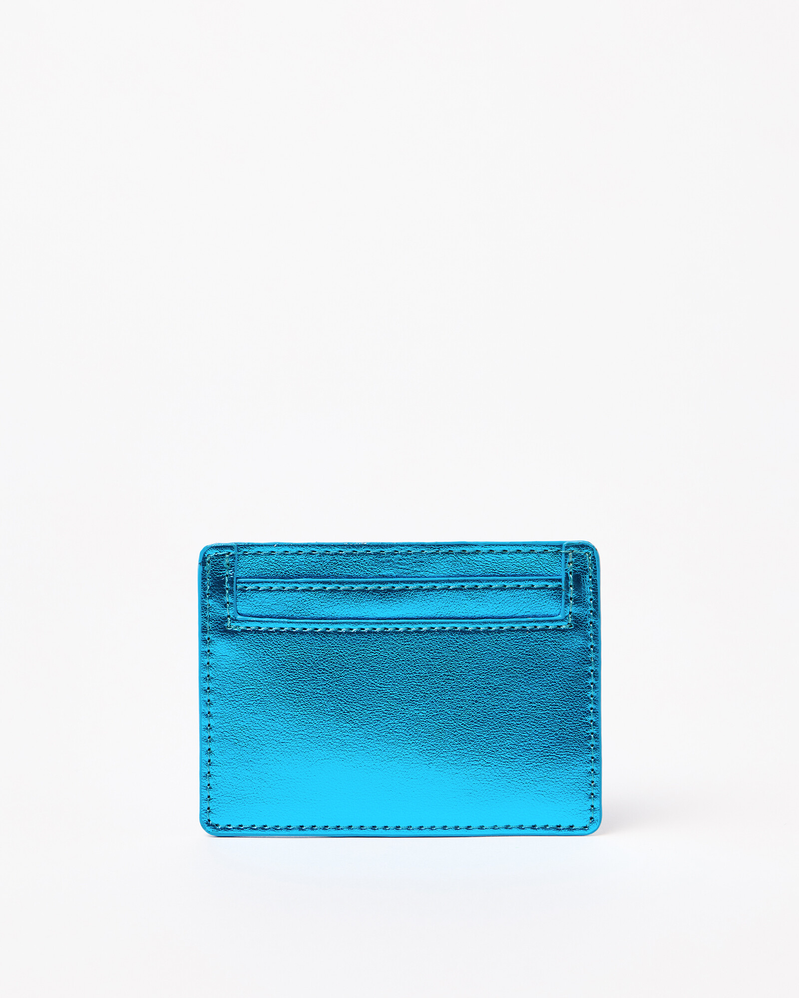 Stars In Your Eyes Metallic Blue Card Holder | Oliver Bonas