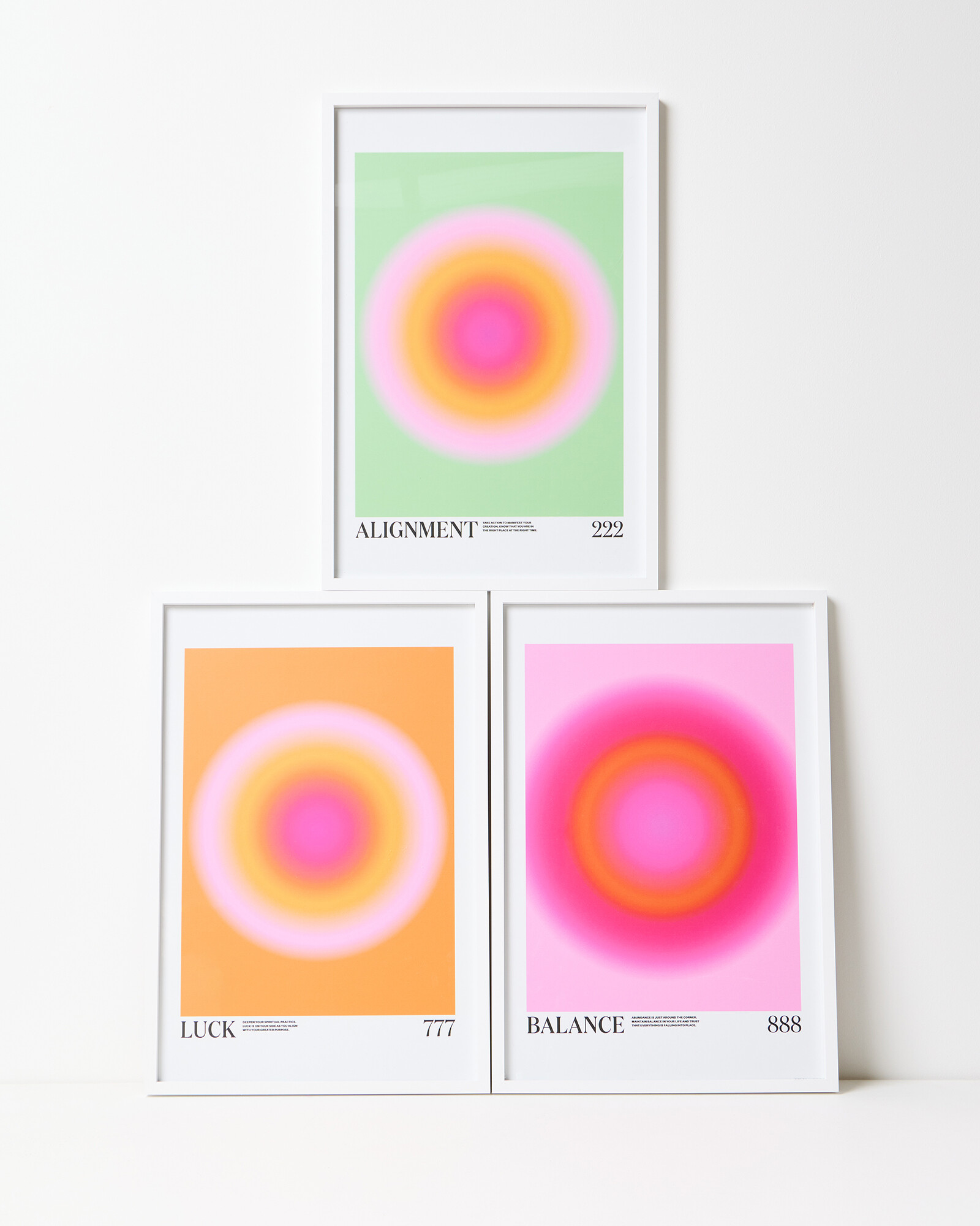 Alignment Green Framed Wall Art | Oliver Bonas