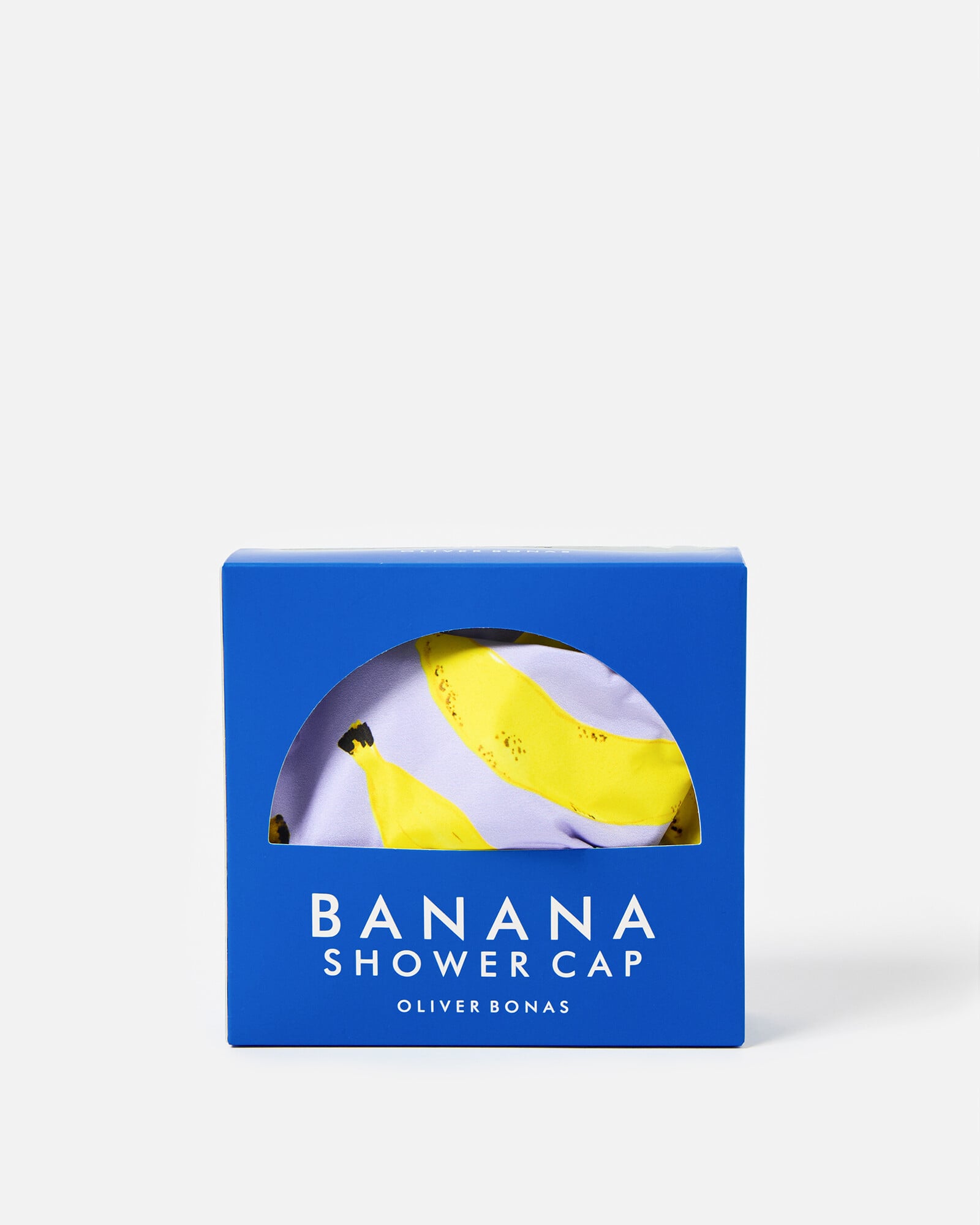 Banana Lilac Shower Cap | Oliver Bonas