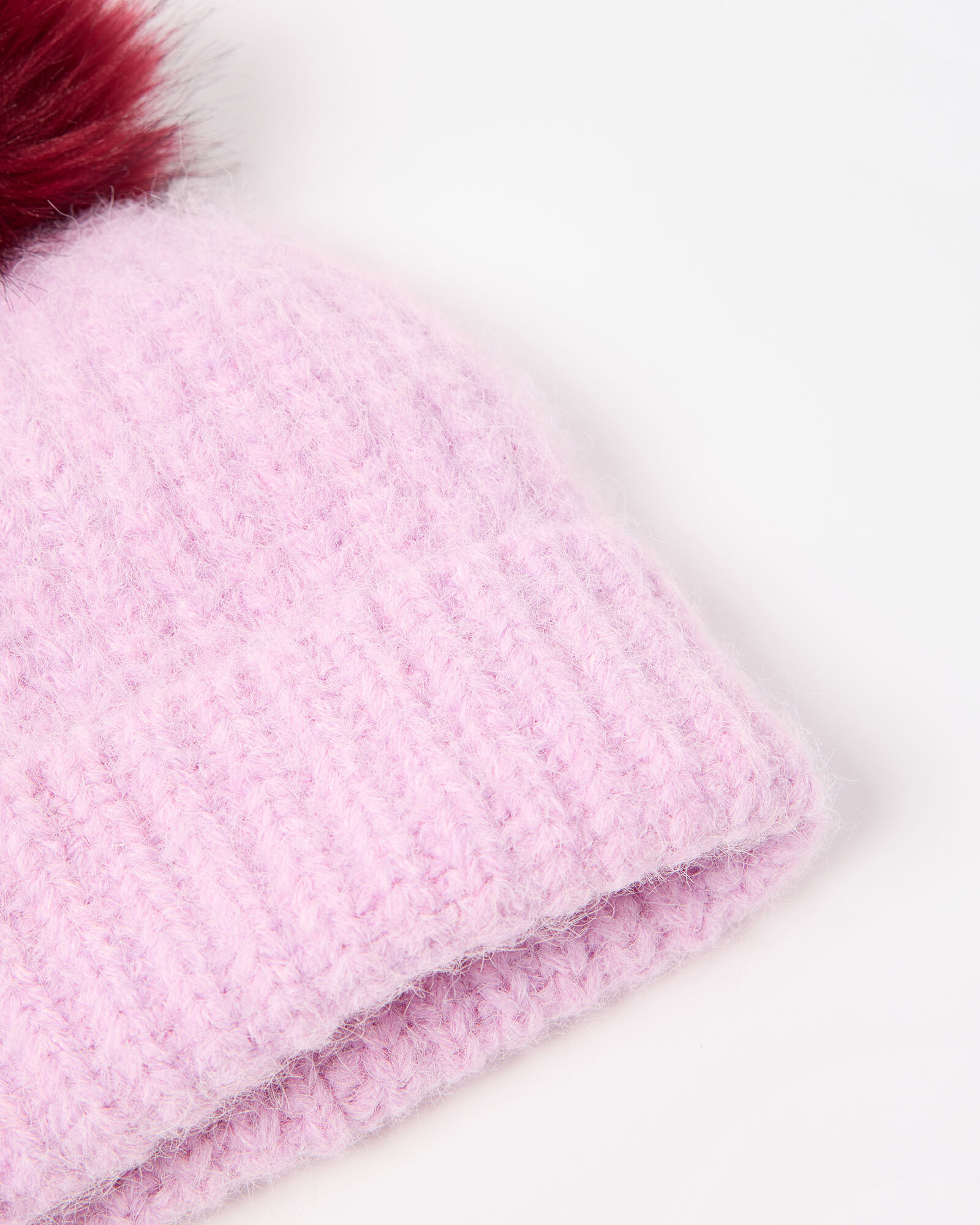 Fluffy Pom Pom Bobble Hats | Oliver Bonas