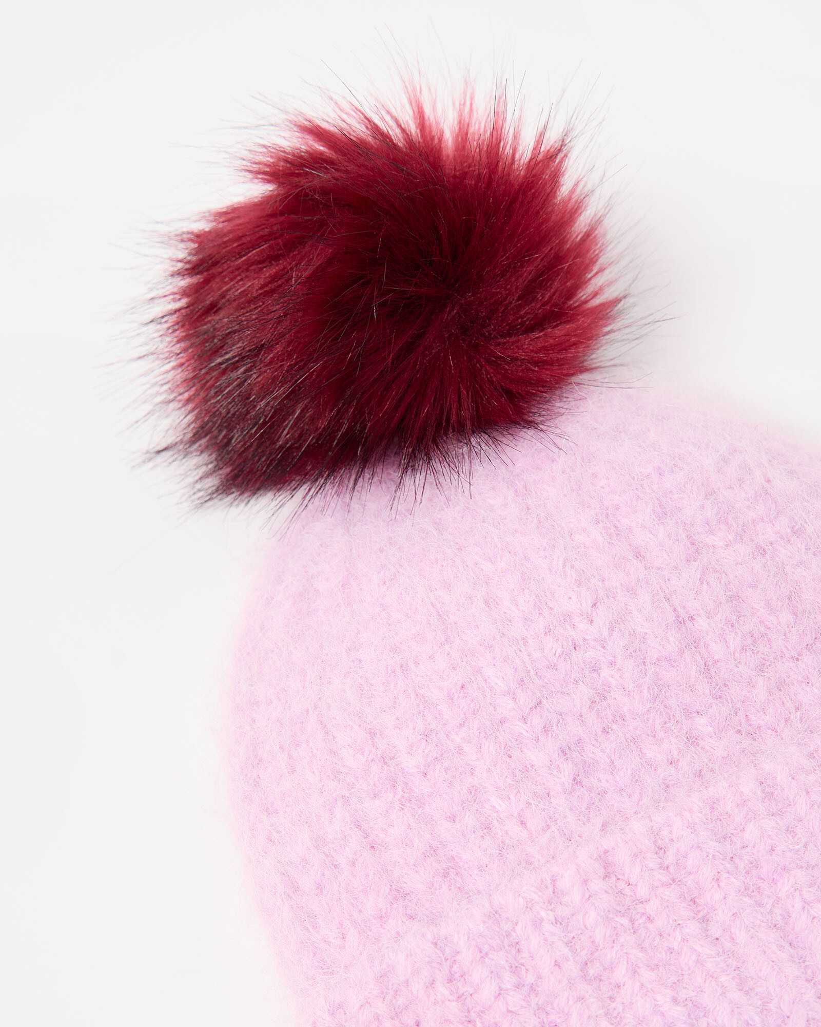 Fluffy Pom Pom Bobble Hats | Oliver Bonas
