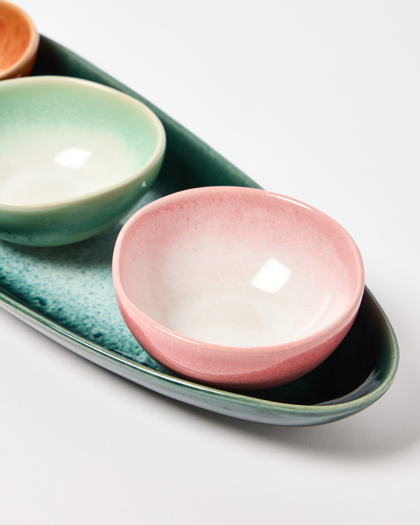 Kela Ceramic Nibble Bowls & Tray | Oliver Bonas