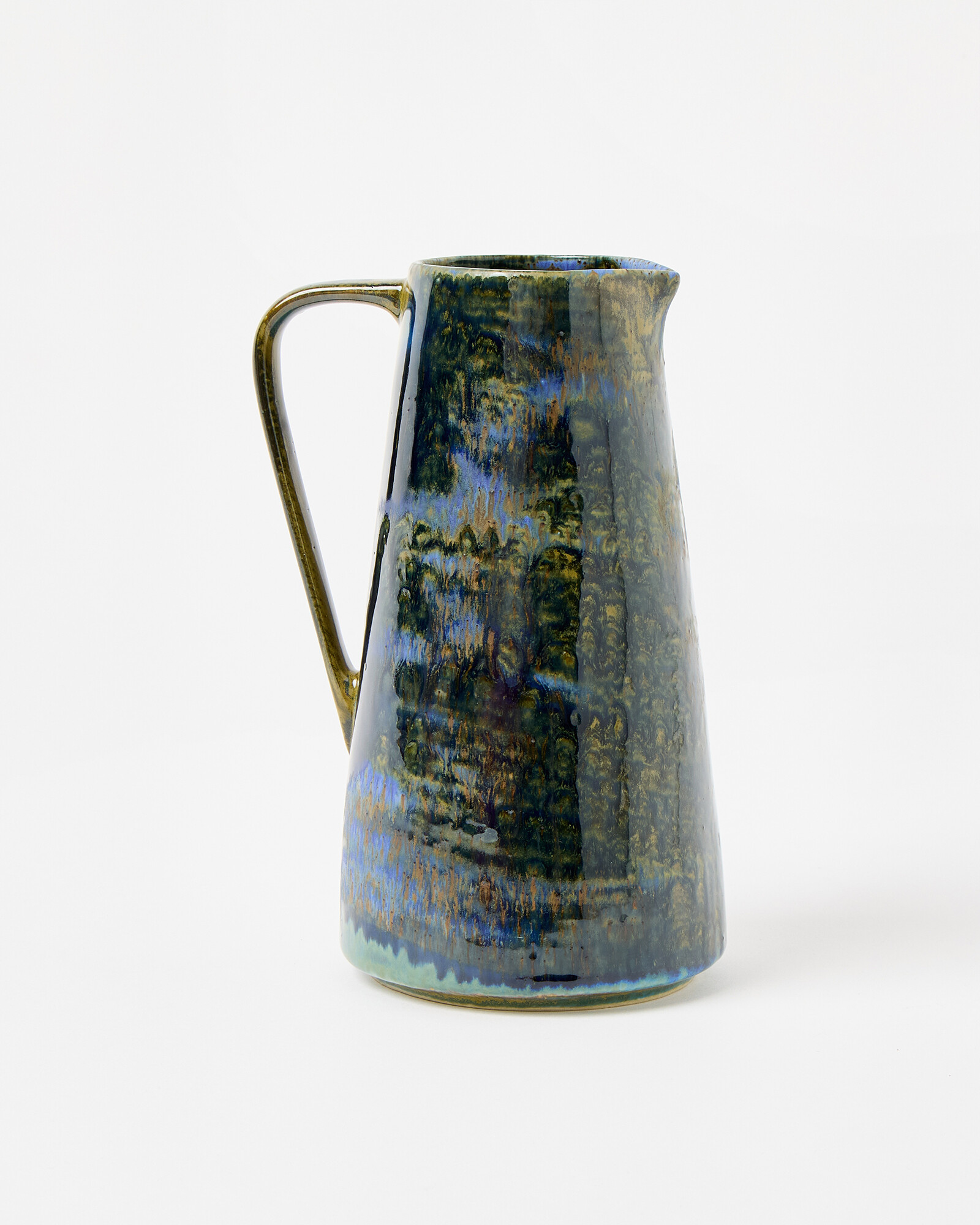 Kela Blue Ceramic Serving Jug | Oliver Bonas