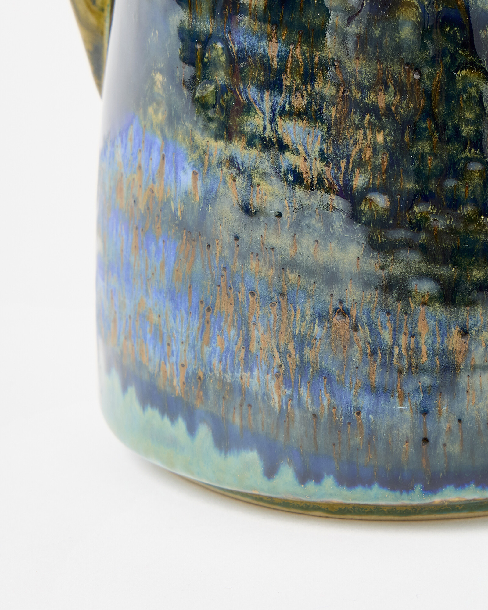 Kela Blue Ceramic Serving Jug | Oliver Bonas