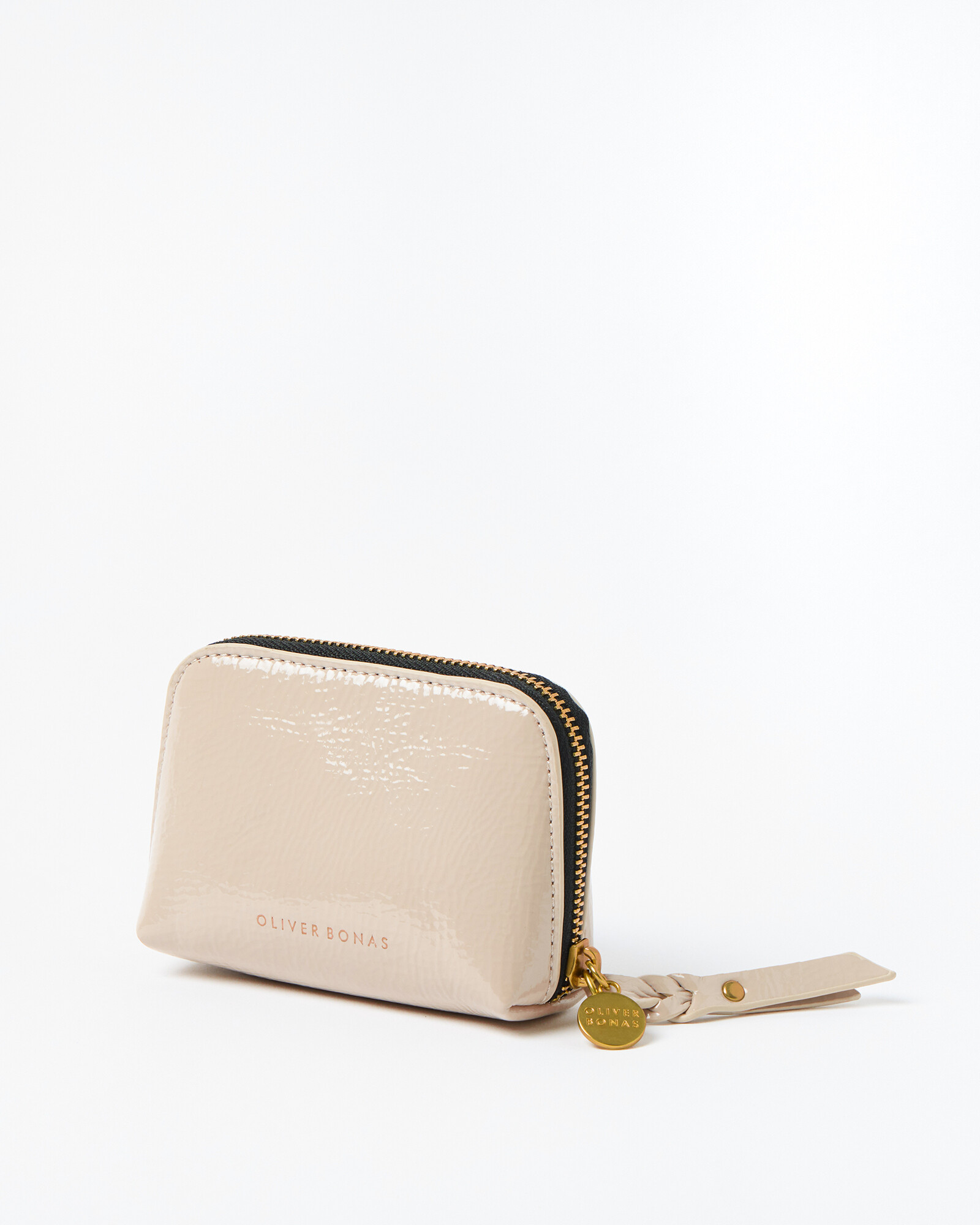 Holly Ecru Cream Zip Around Coin Purse | Oliver Bonas