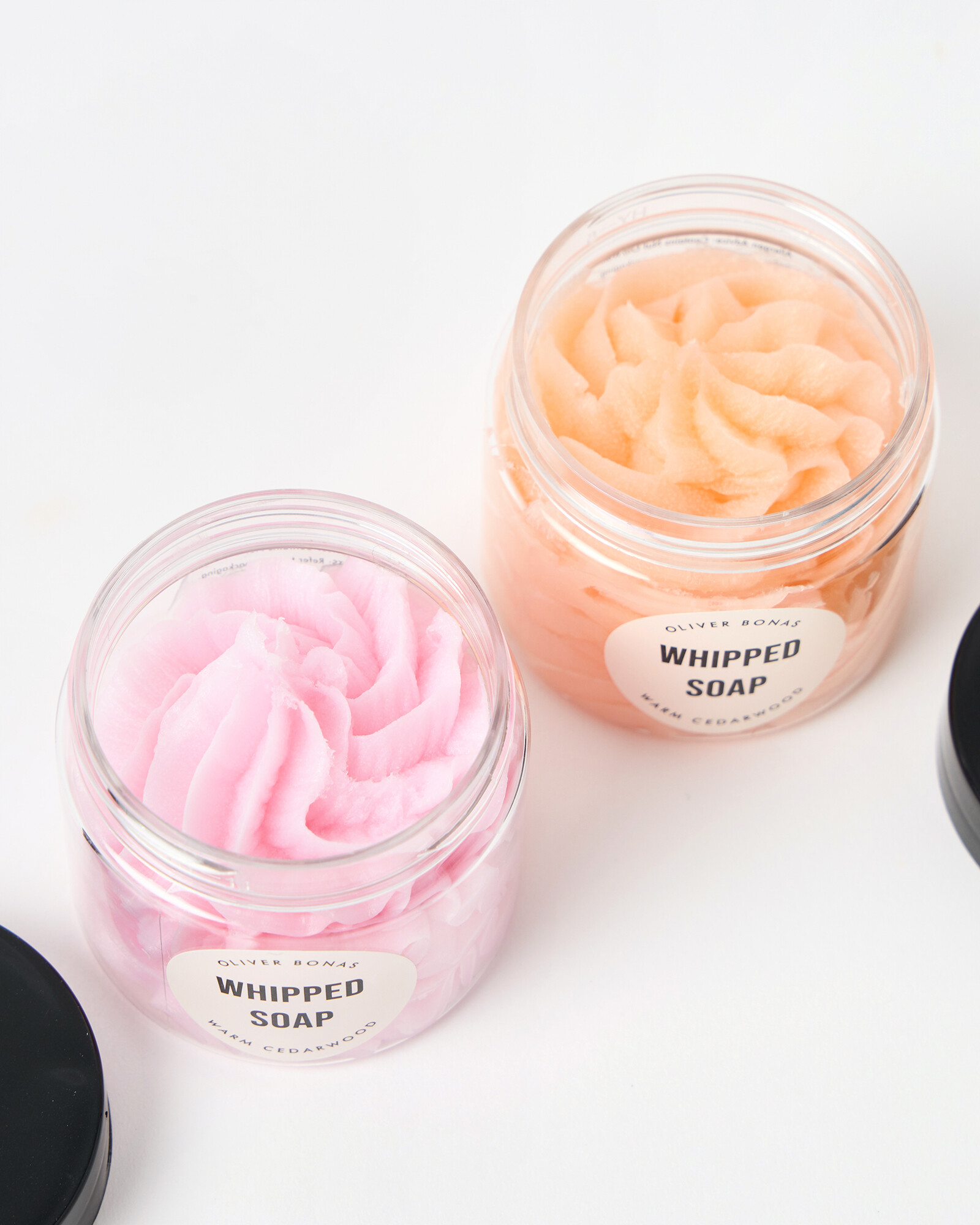 Cedarwood Whipped Soaps Set of Two | Oliver Bonas