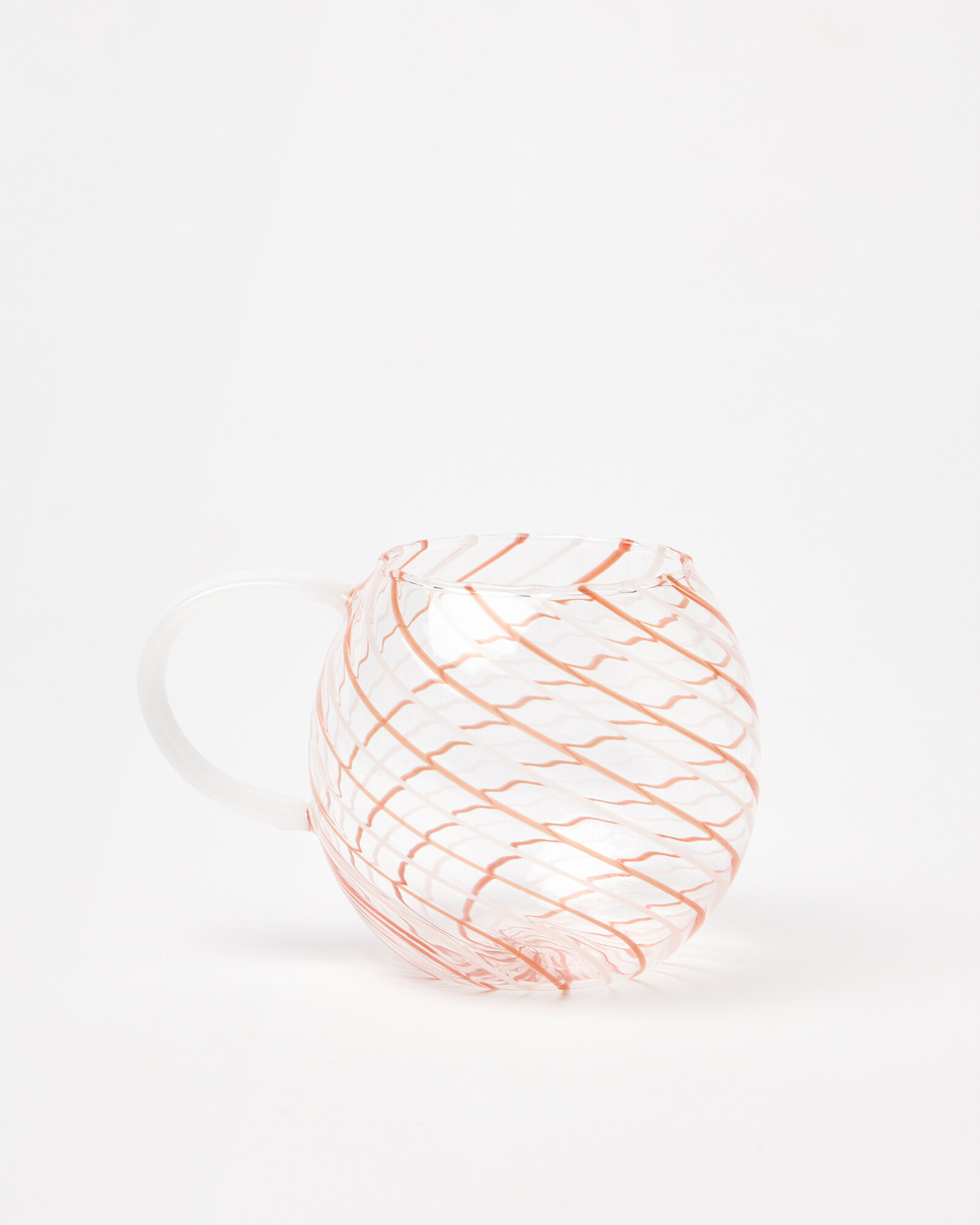 Swirl Glass Mug | Oliver Bonas