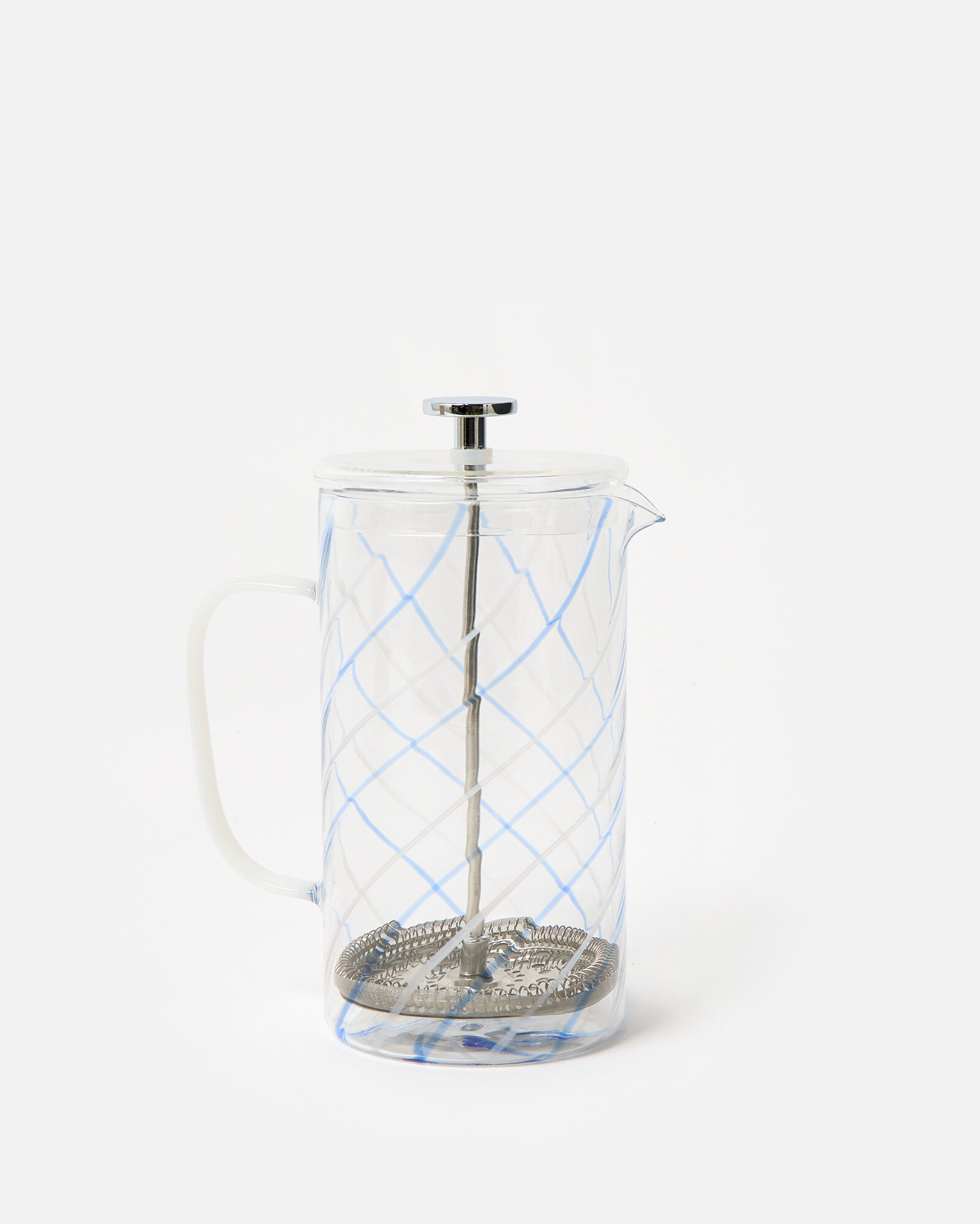 Swirl Glass Cafetiere | Oliver Bonas