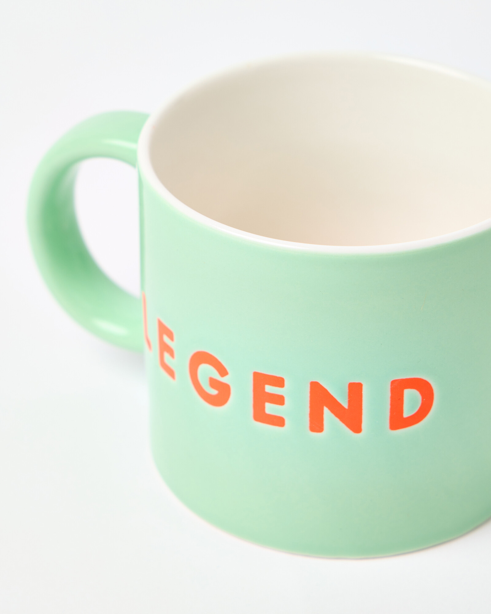 Blue Ceramic Legend Mug | Oliver Bonas