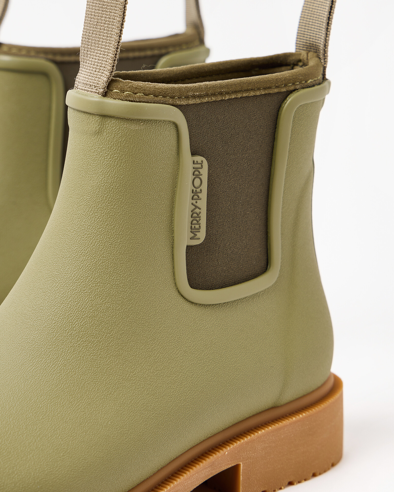 Merry People Khaki Green Bobbi Wellington Boot | Oliver Bonas