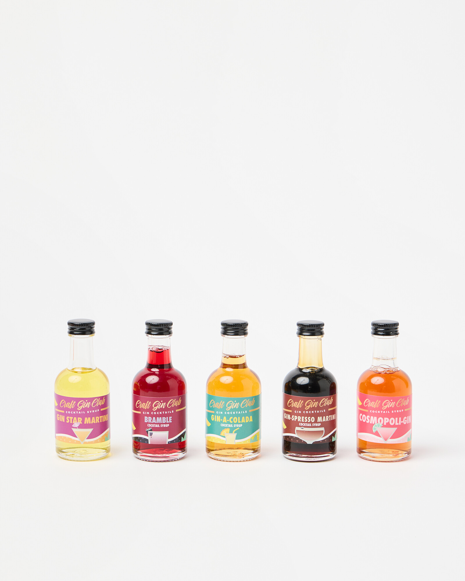 Gin Syrup Cocktail Party Set | Oliver Bonas