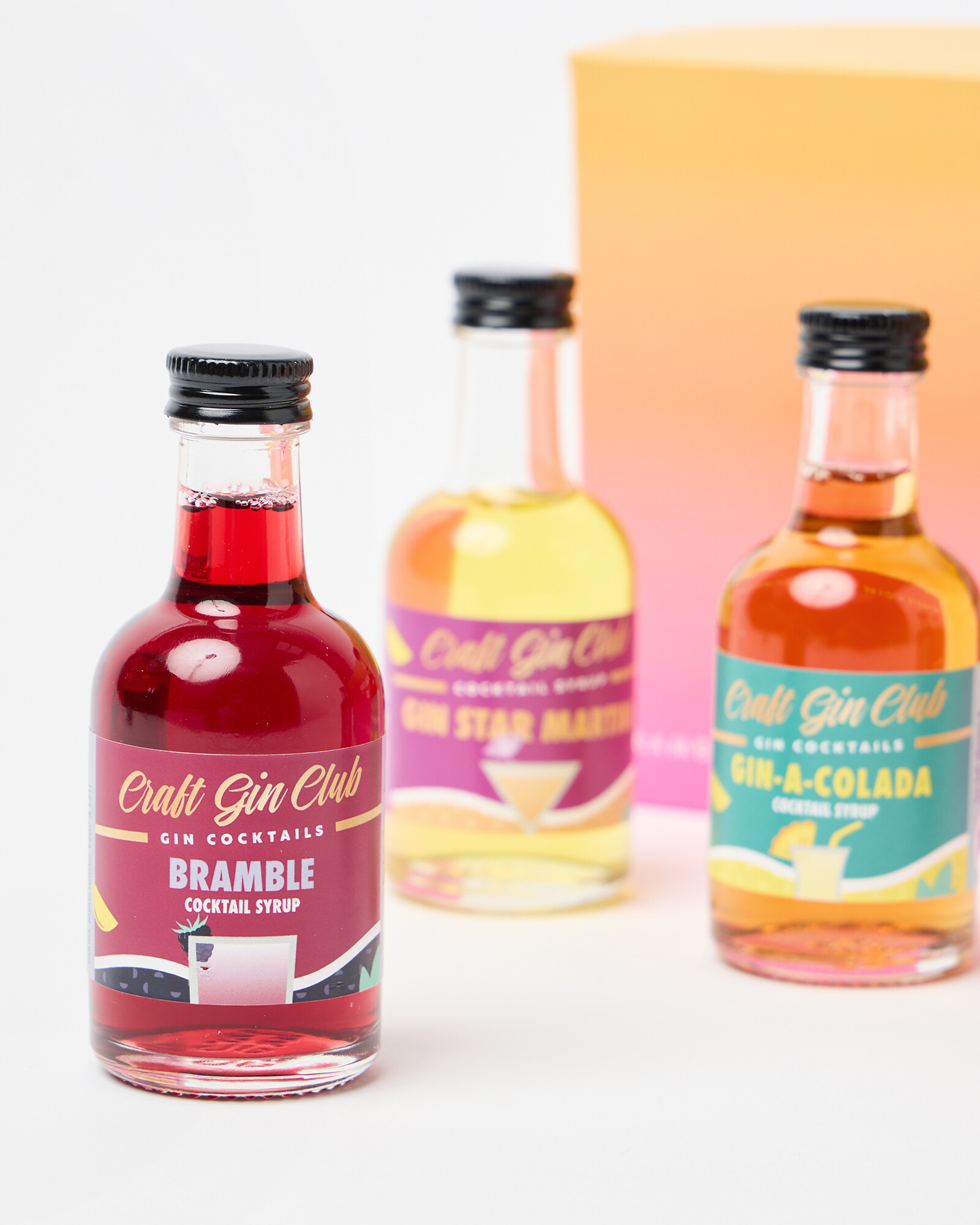 Gin Syrup Cocktail Party Set | Oliver Bonas