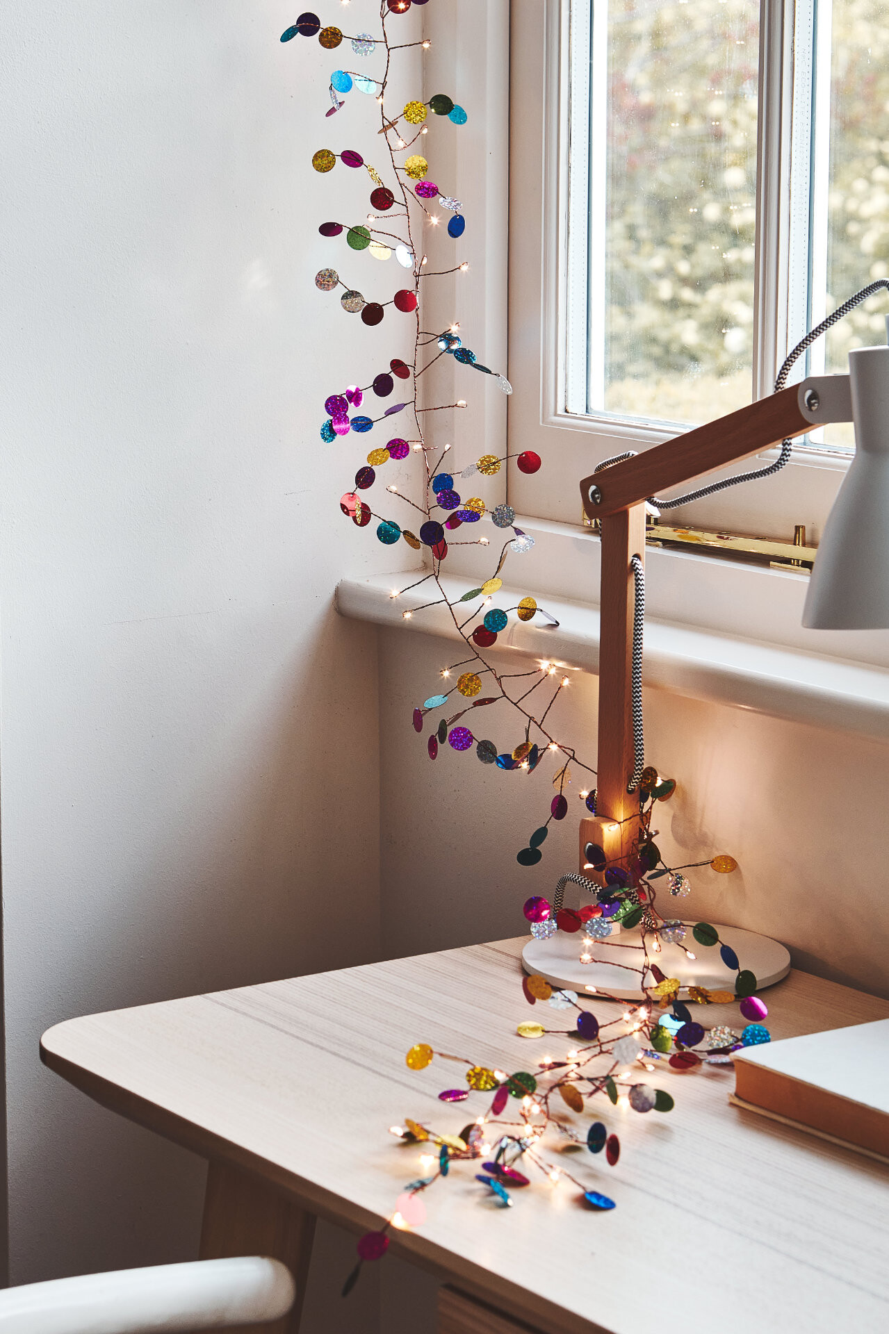 Multicoloured Confetti String Lights | Oliver Bonas