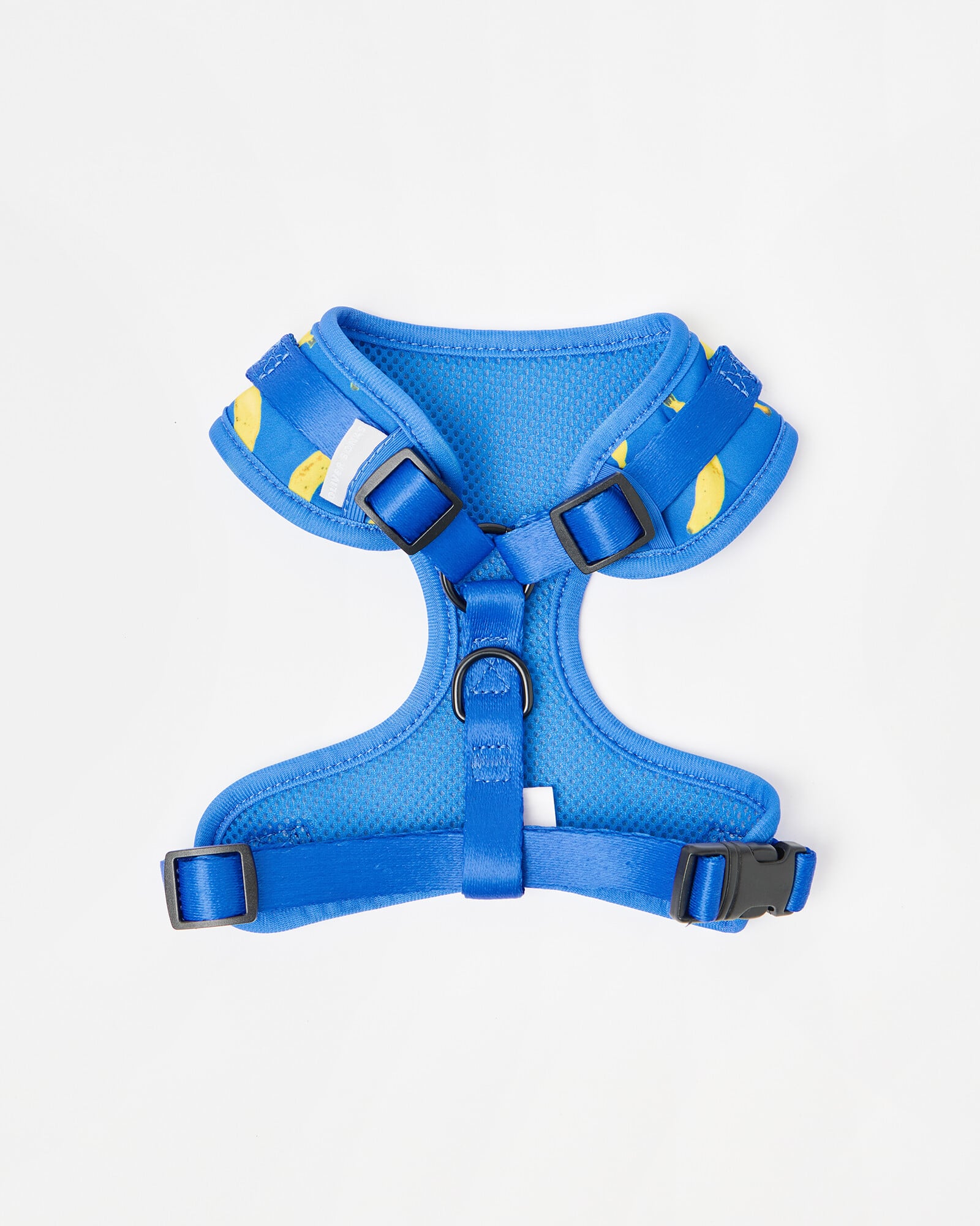 Banana Blue Fabric Dog Harness Small | Oliver Bonas