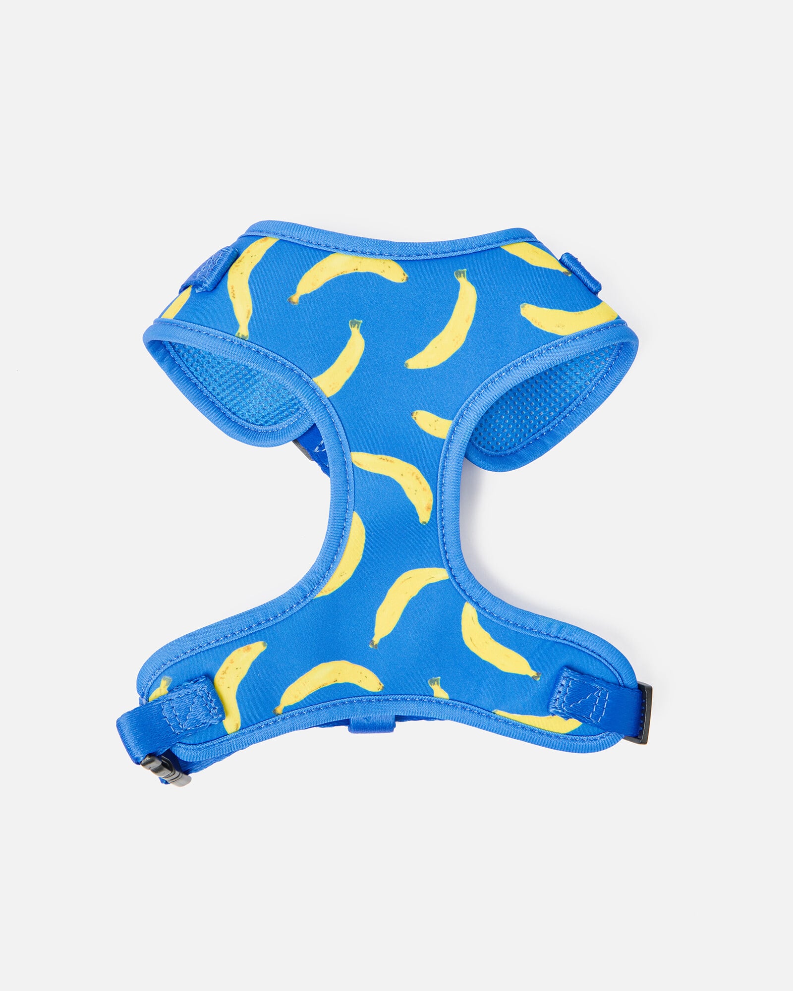 Banana Blue Fabric Dog Harness Medium | Oliver Bonas