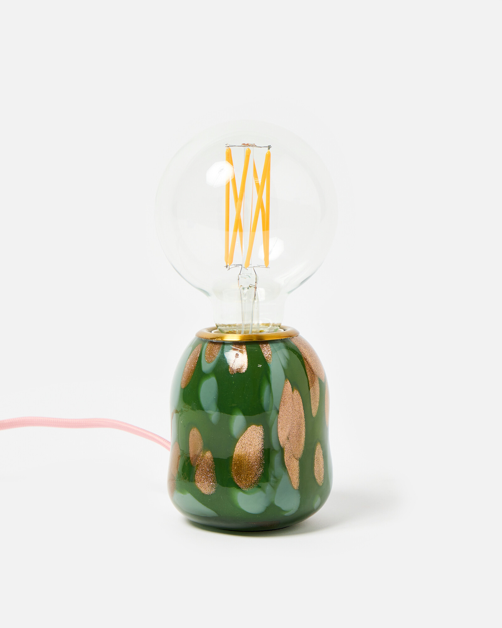 Zoja Glitter Desk & Table Lamp | Oliver Bonas