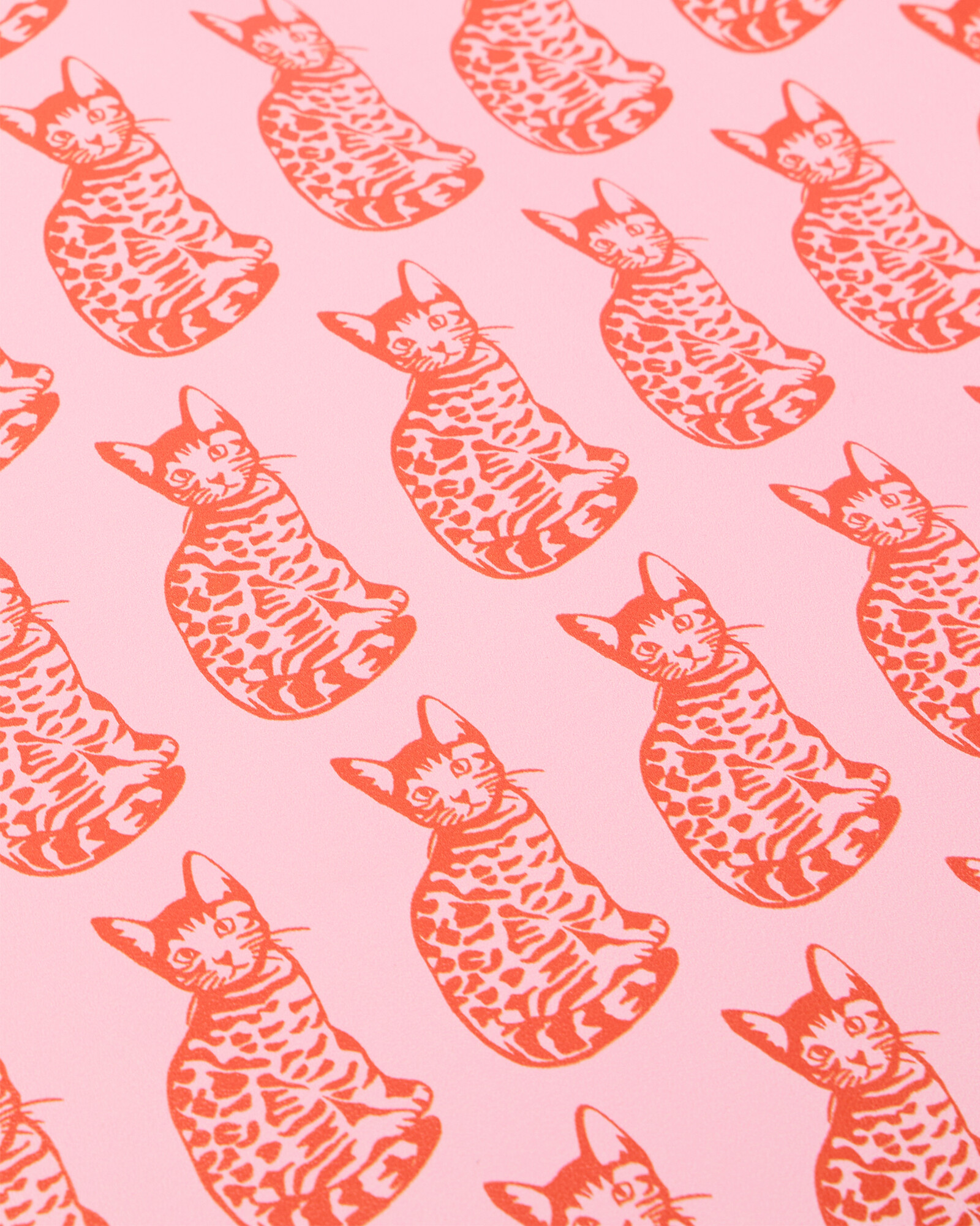 Cat Pink Laptop Case | Oliver Bonas