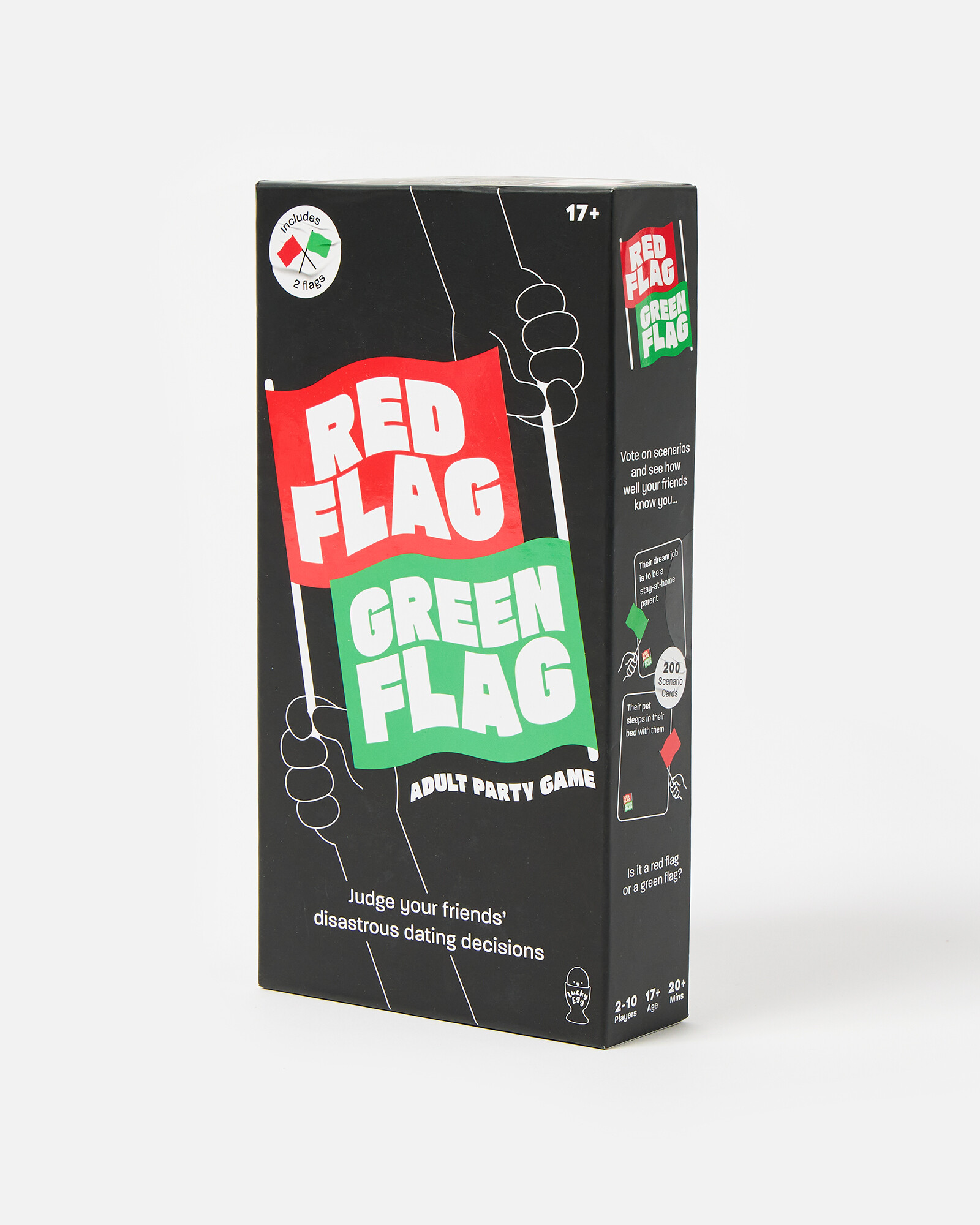 Red Flag Green Flag Card Game | Oliver Bonas