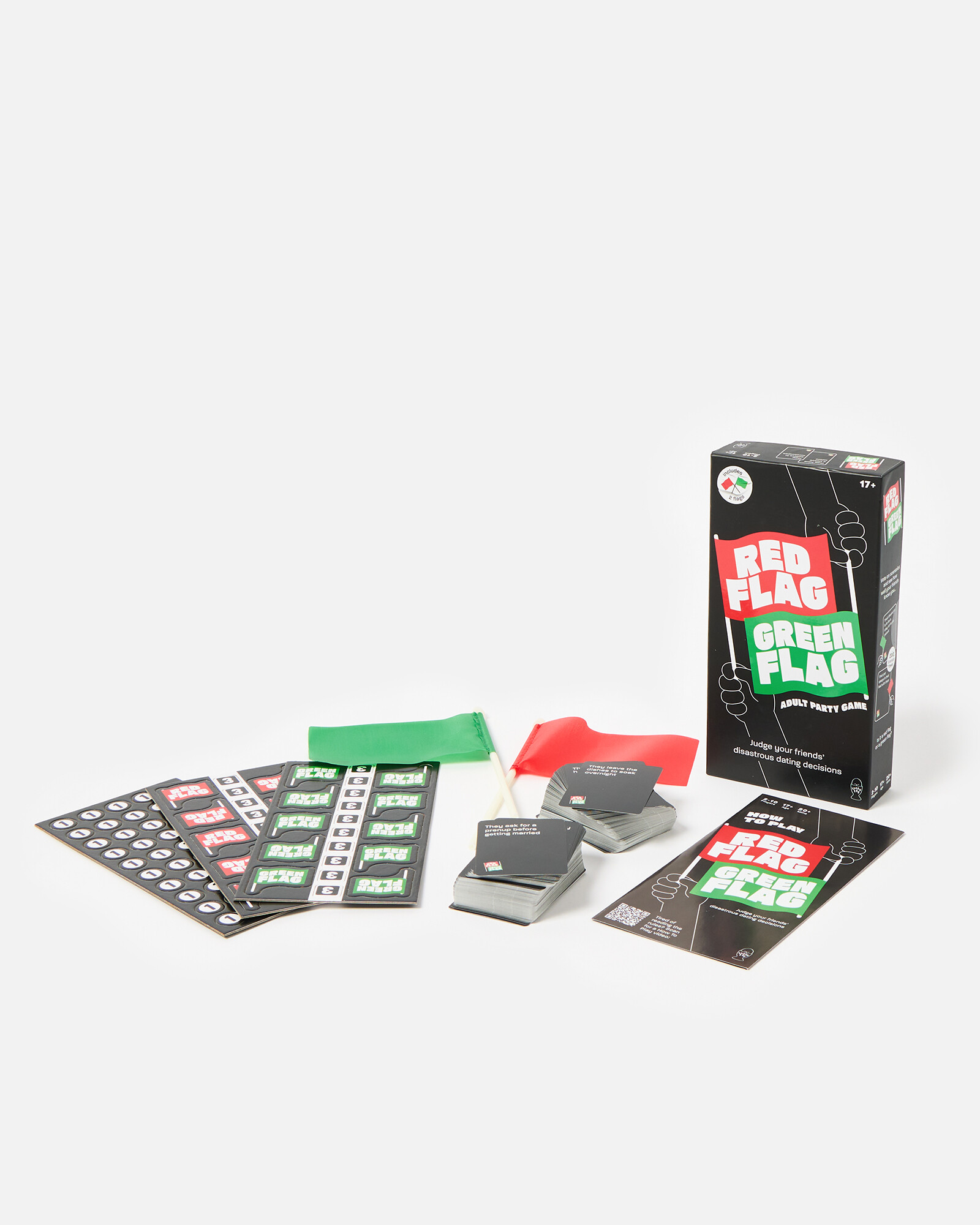 Red Flag Green Flag Card Game | Oliver Bonas