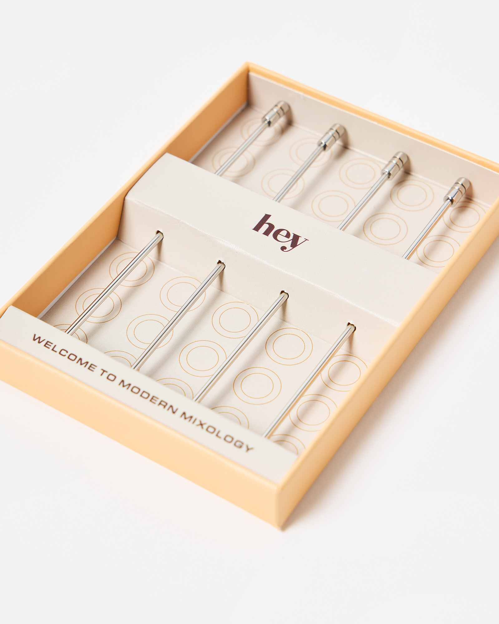 Stainless Steel Silver Cocktail Picks Set of Four | Oliver Bonas