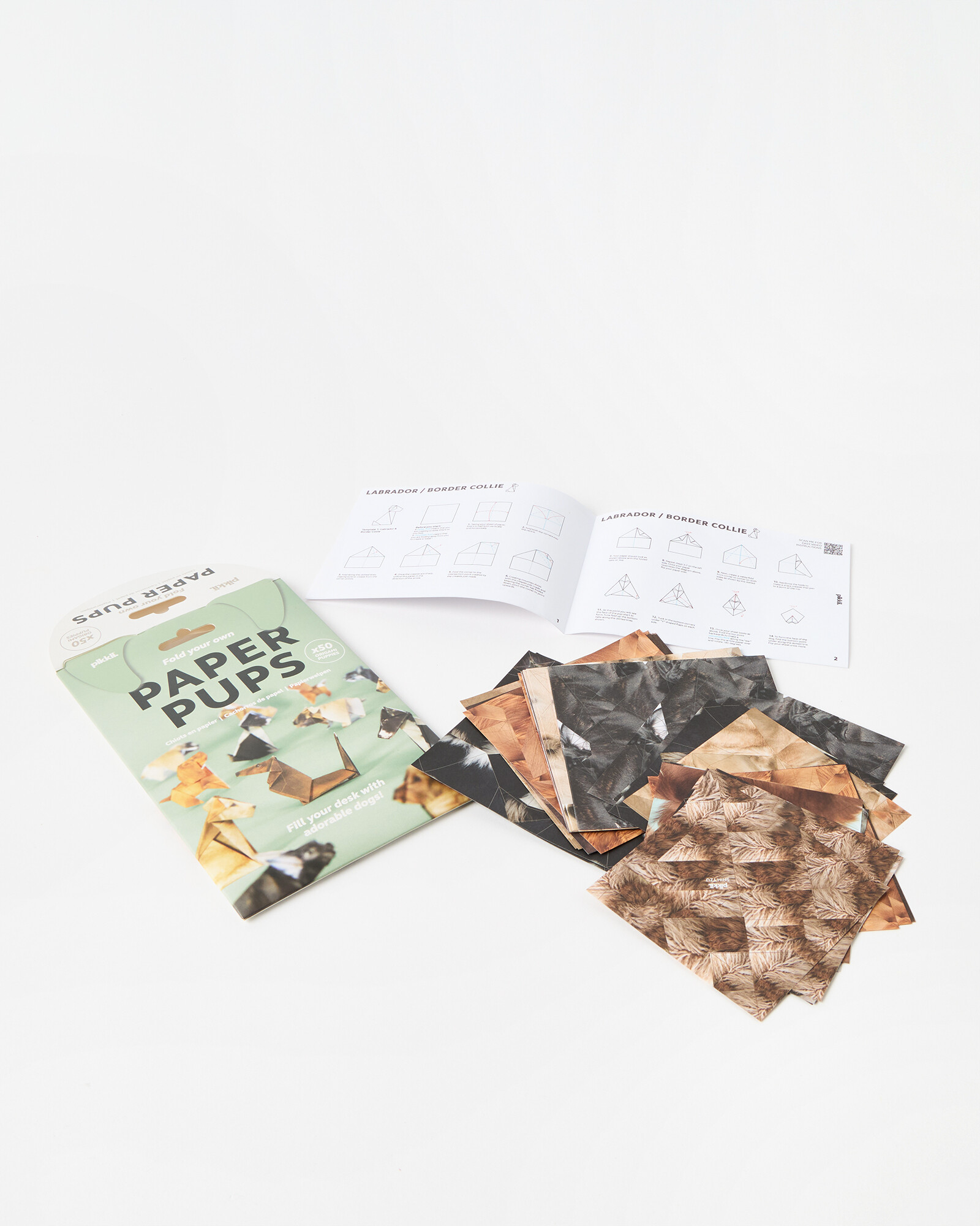 Paper Pups Origami Craft Kit | Oliver Bonas