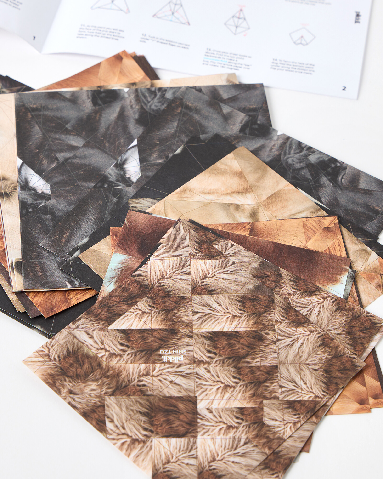 Paper Pups Origami Craft Kit | Oliver Bonas