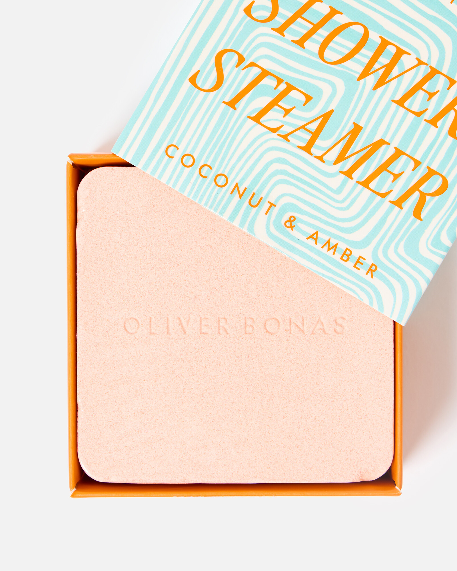 Coconut & Amber Shower Steamer | Oliver Bonas