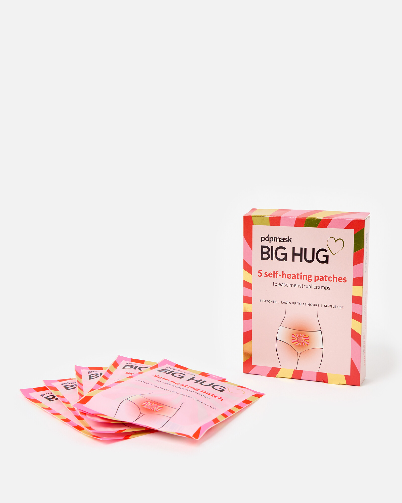 Self-Heating Menstrual Cramp Patches Set of Five | Oliver Bonas