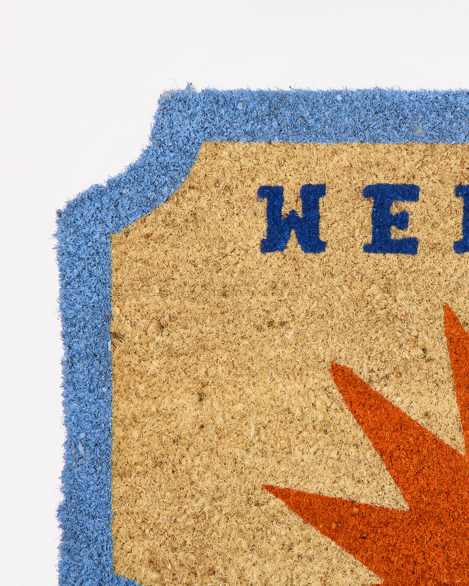 Welcome Orange Sunset Doormat | Oliver Bonas