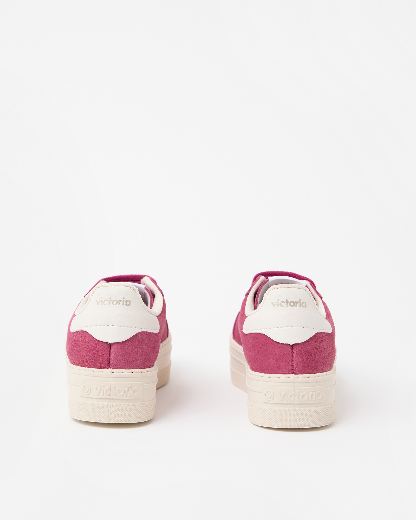 Victoria Barcelona Cyclist Pink Platform Trainers | Oliver Bonas