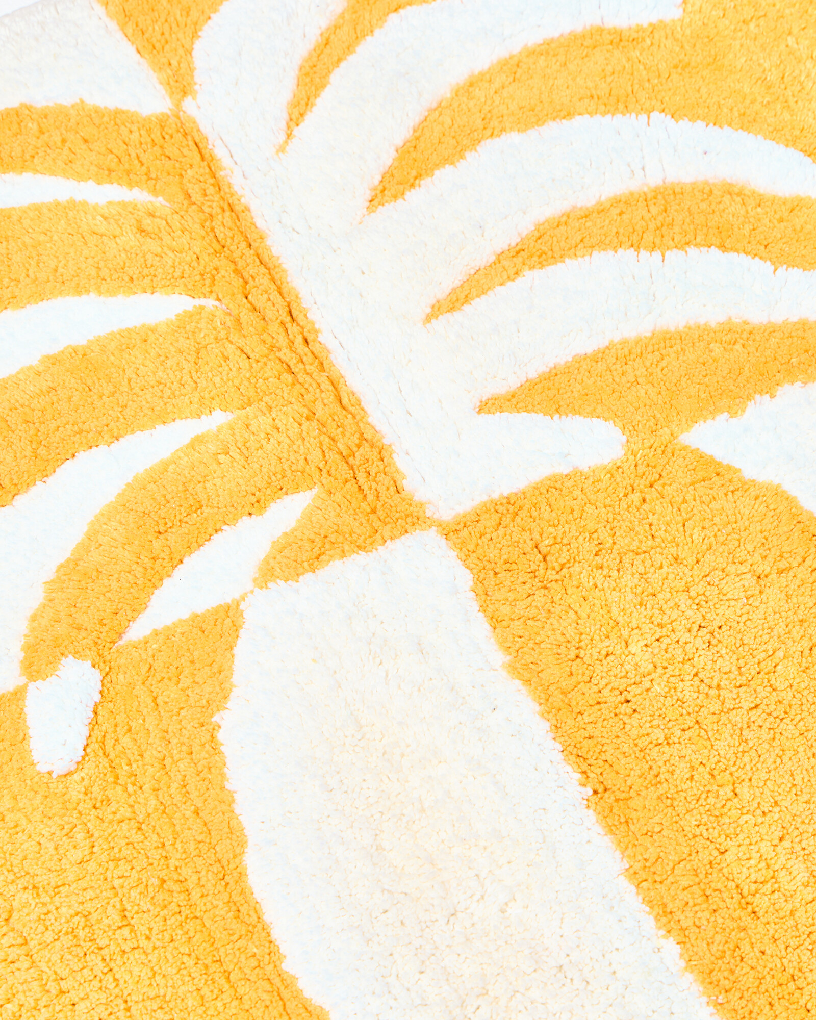 Pineapple Chequerboard Square Bath Mat | Oliver Bonas